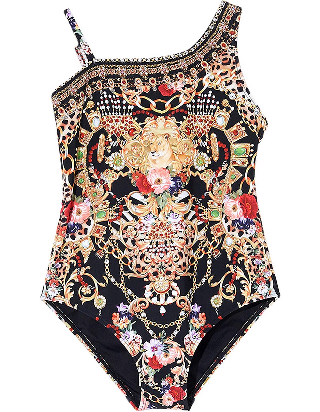 Camilla Kids One Shoulder One Piece (girls 12-14) | David Jones