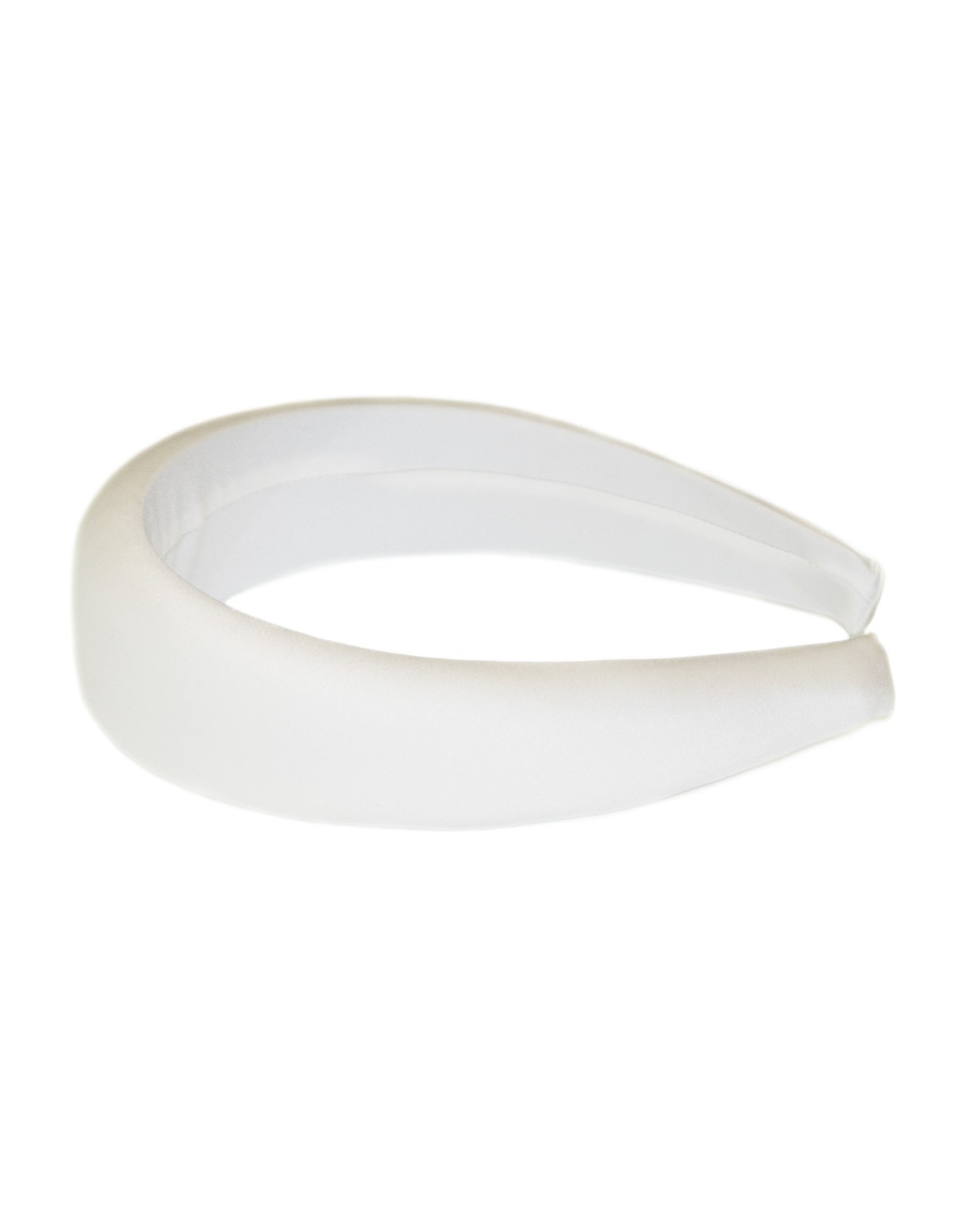 Hepburn & Co Satin Rounded Padded Alice Band | David Jones