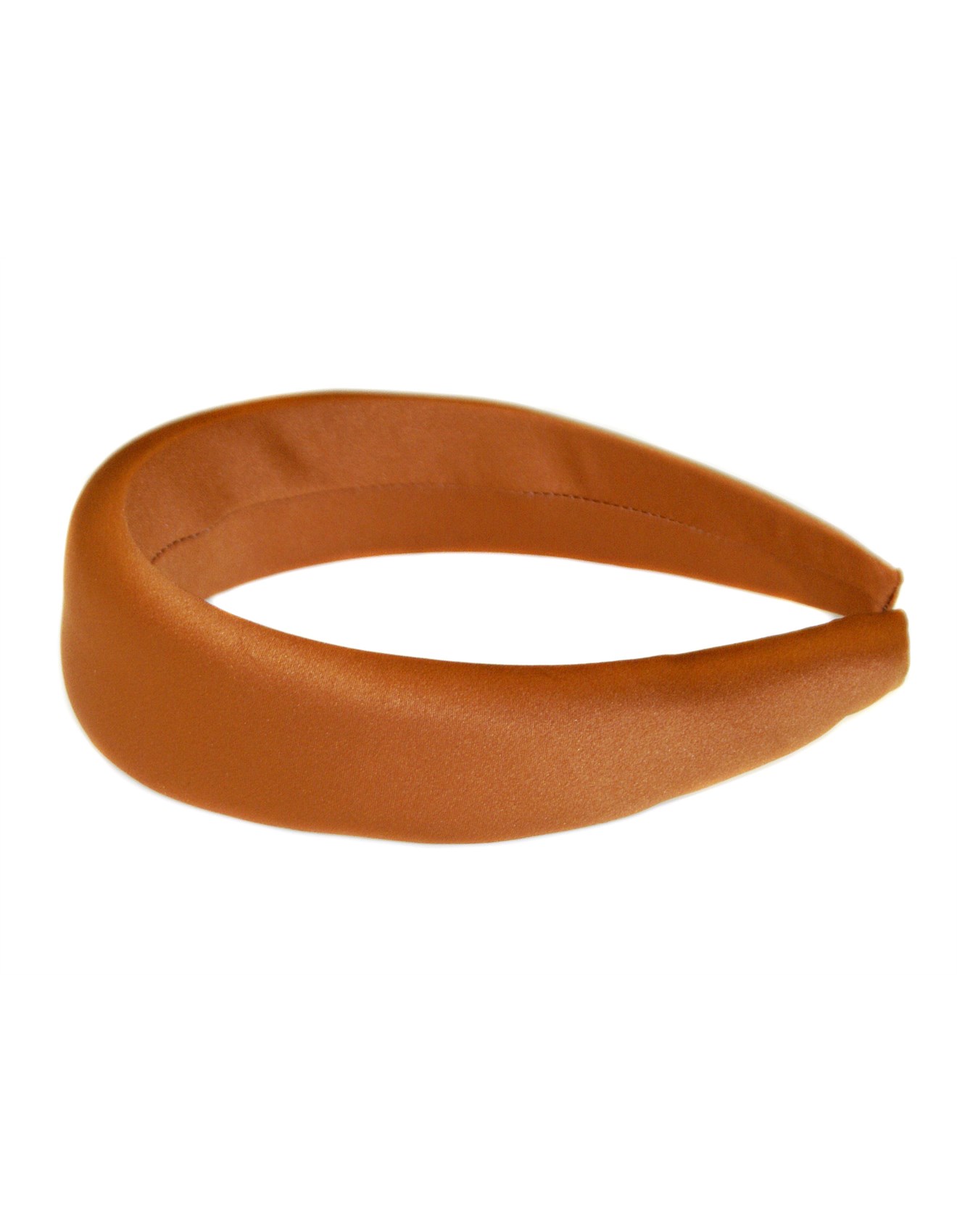 Hepburn & Co Satin Rounded Padded Alice Band | David Jones