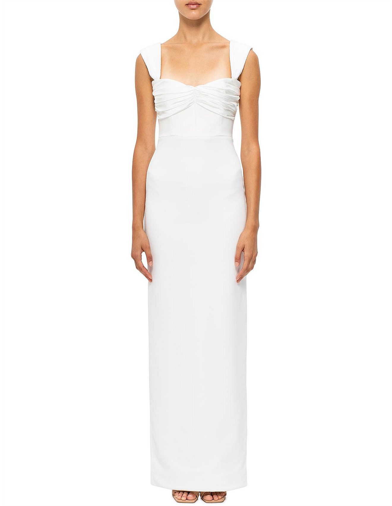 Solace London Calluna Cream Maxi Dress | David Jones