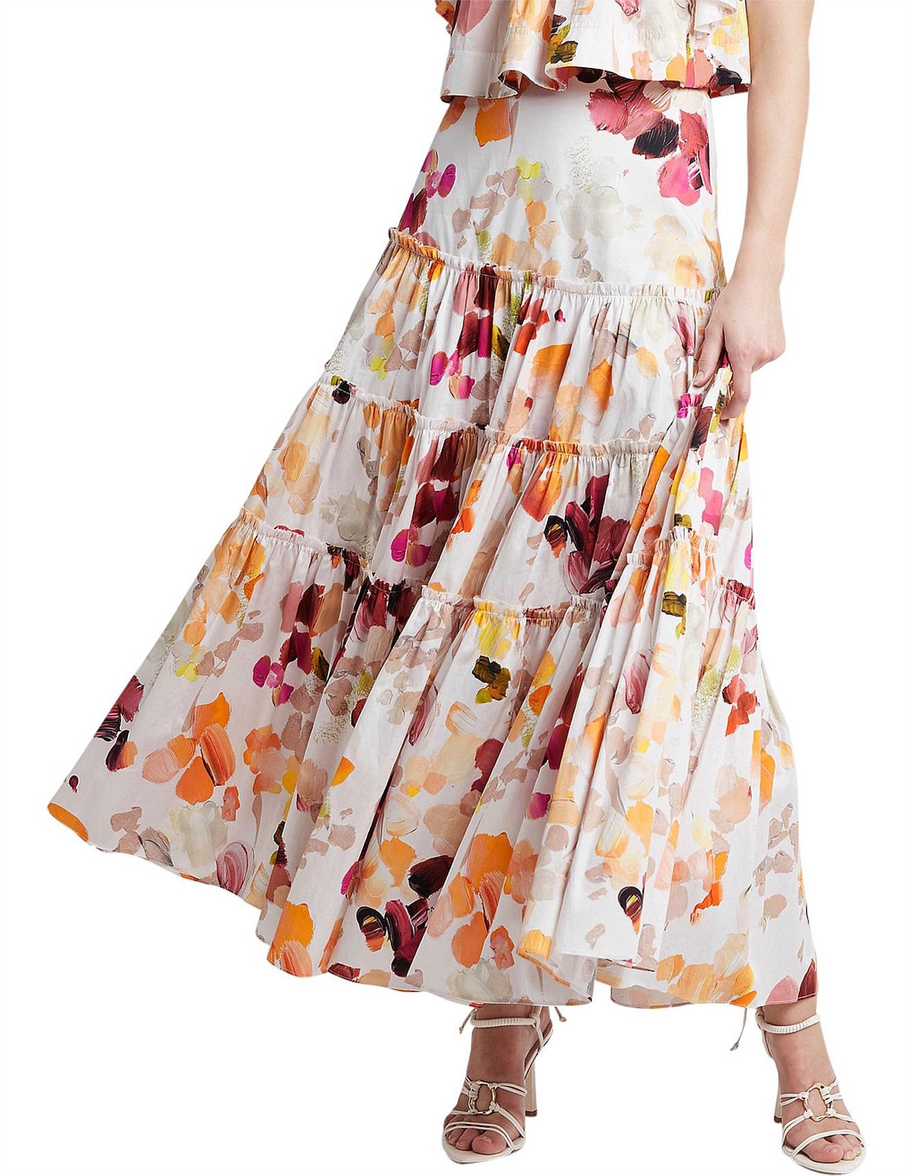 Aje Dassia Tiered Skirt | David Jones