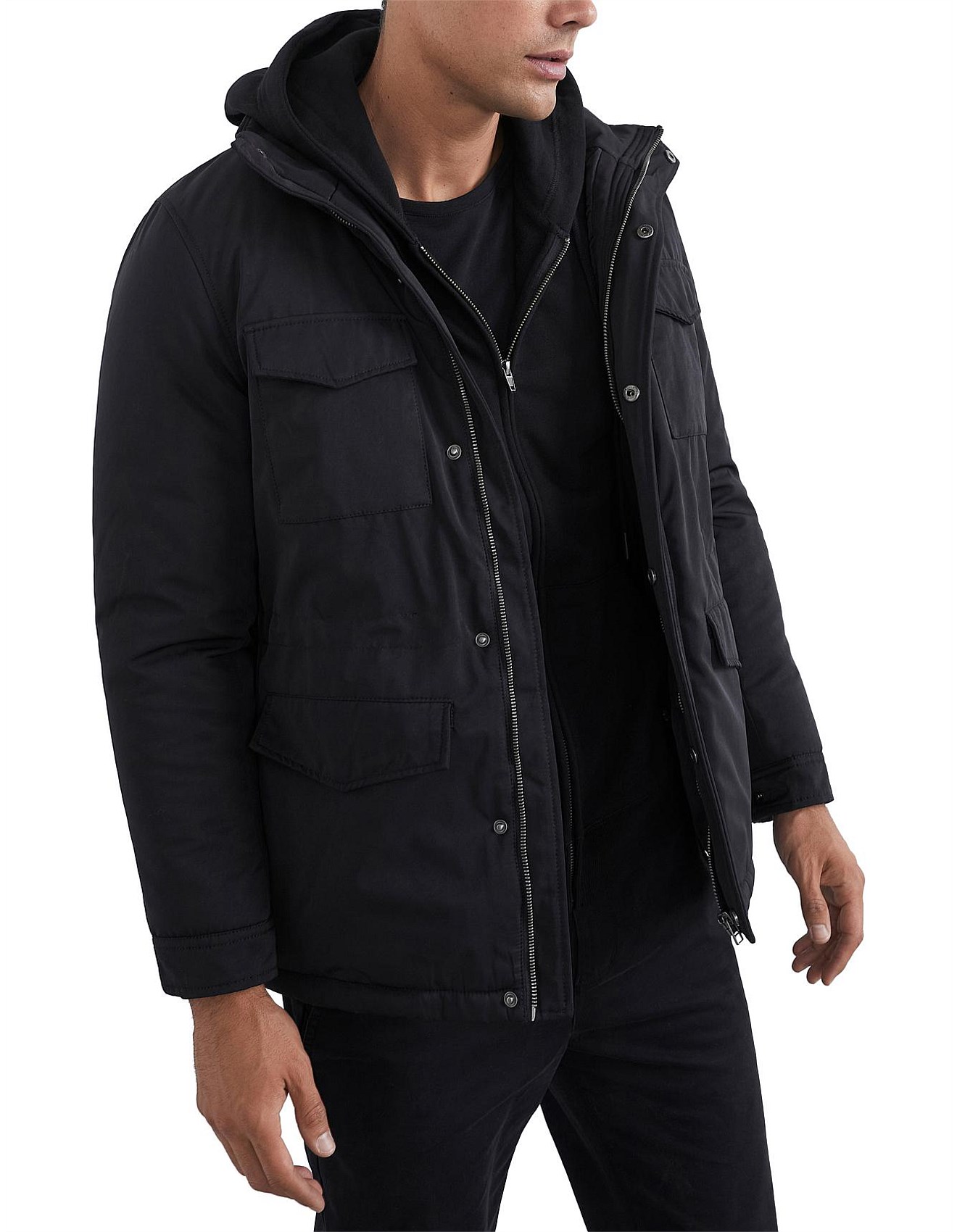 French Connection Army Jacket | David Jones