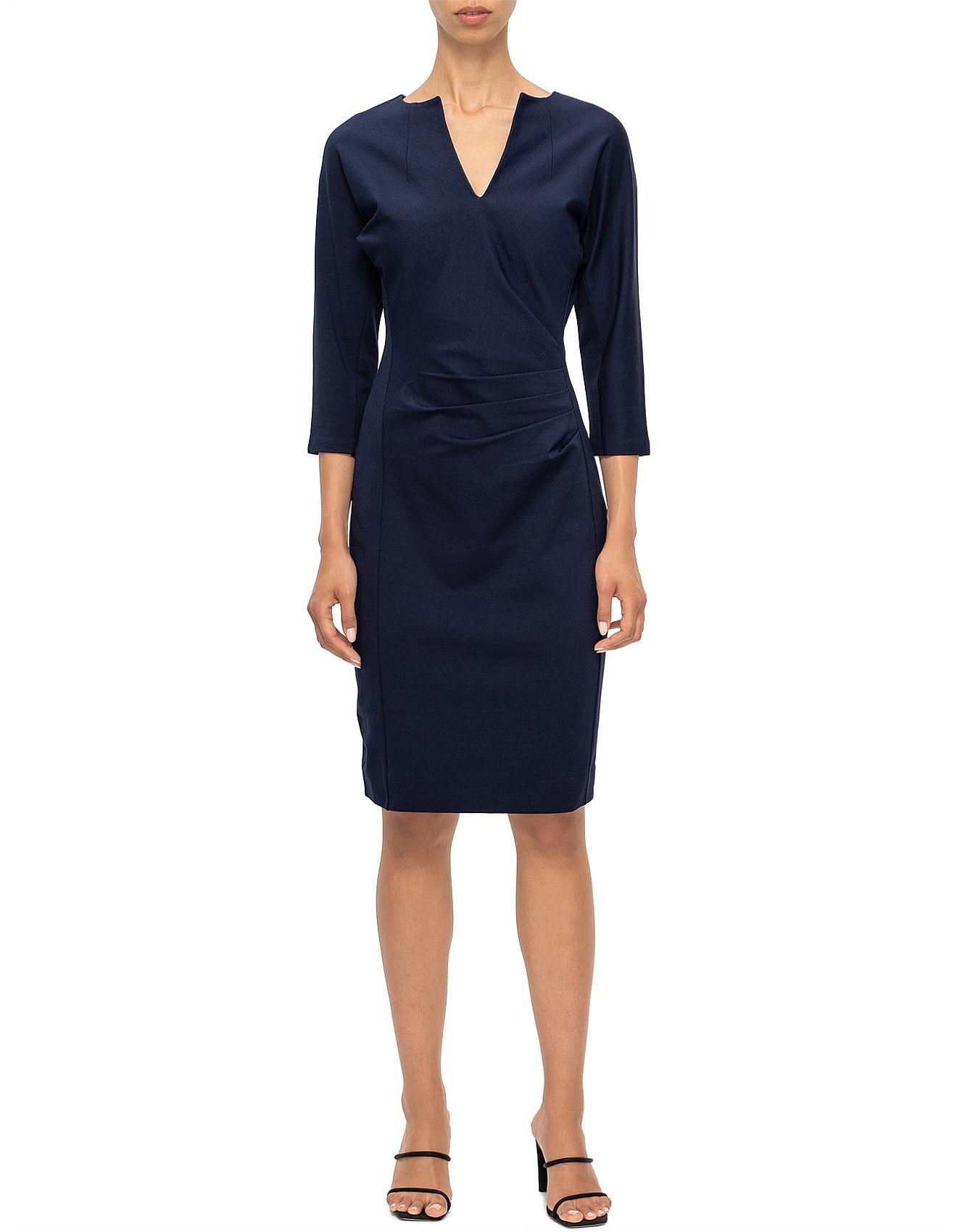 Winser London Midnight Navy Lauren Miracle Dress | David Jones