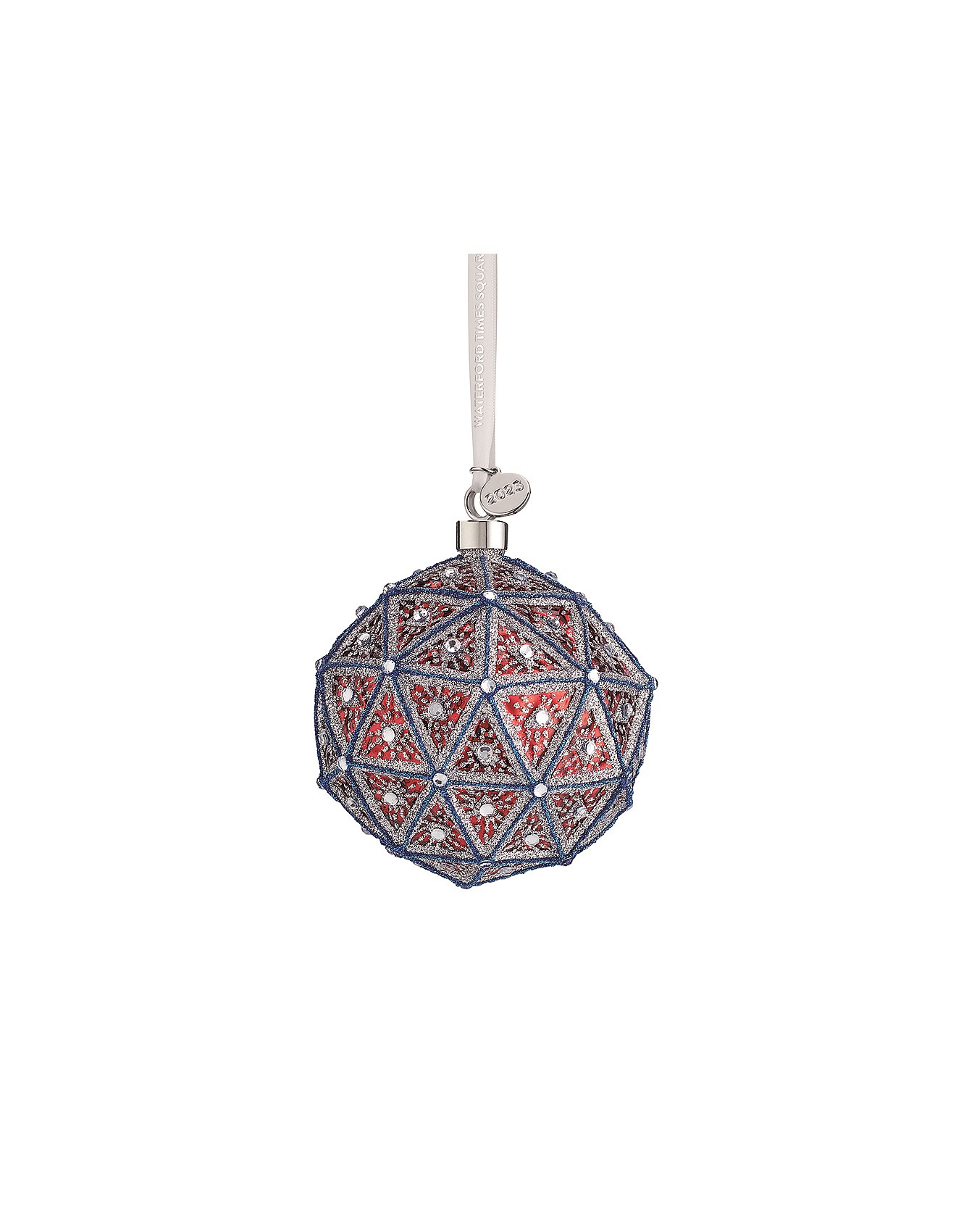 Waterford Crystal Times Square Replica Ball Love Ornament | David Jones