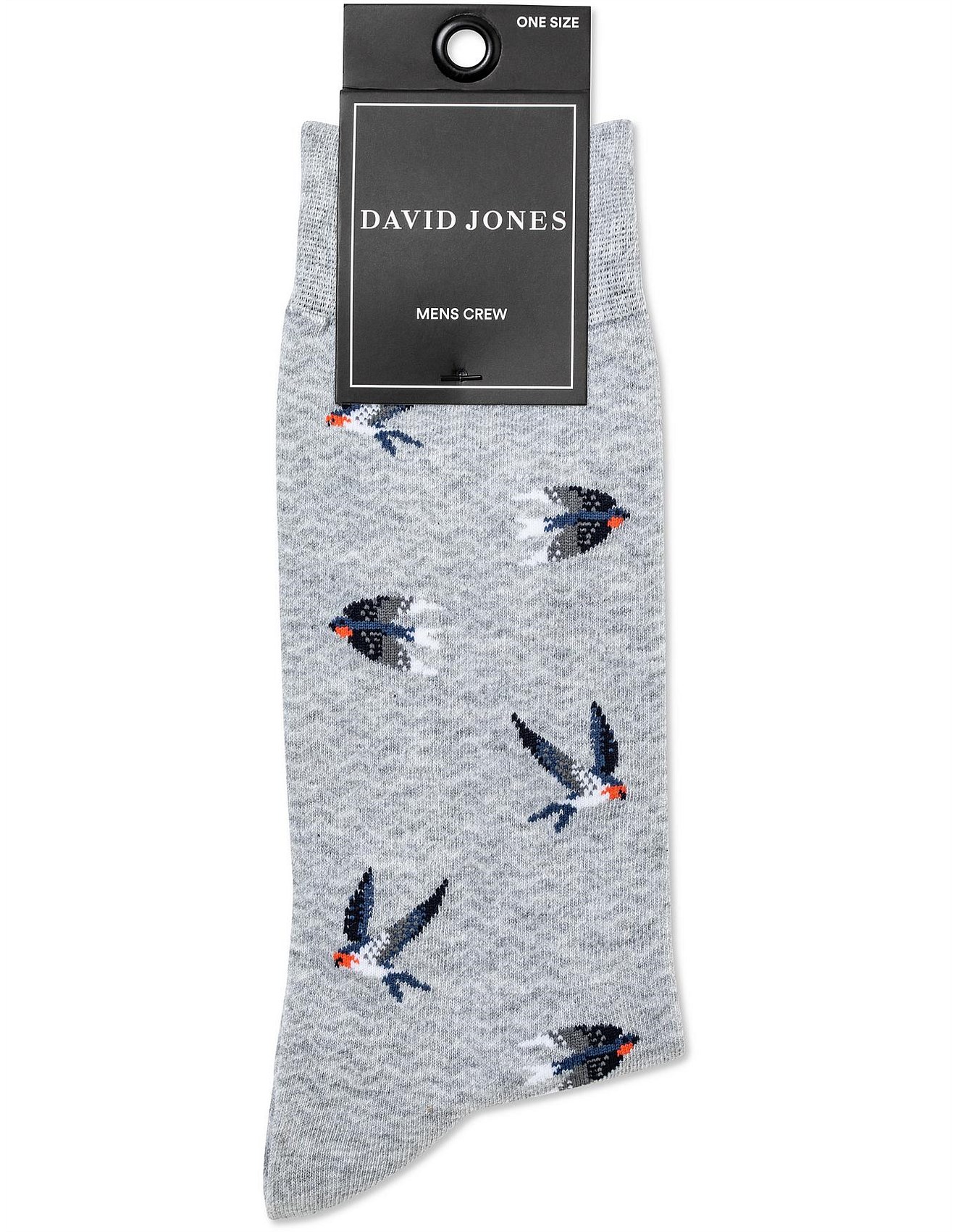 David Jones Swallow Crew Socks | David Jones