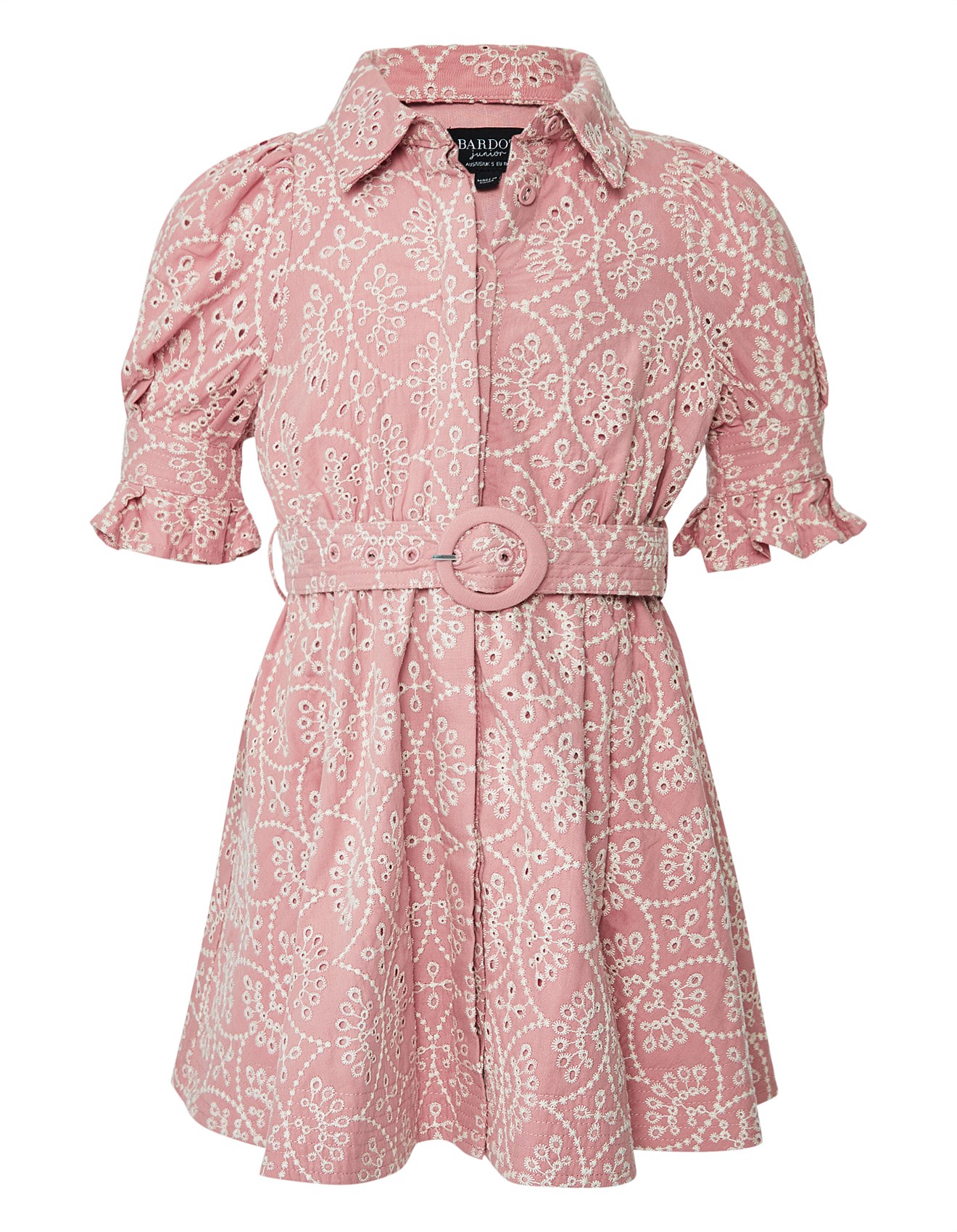 Bardot Junior Mini Broderie Dress (girls 8-16) | David Jones