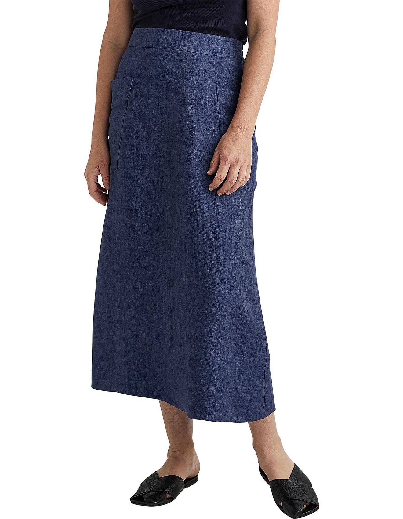 Jac + Jack Nill Linen Skirt | David Jones