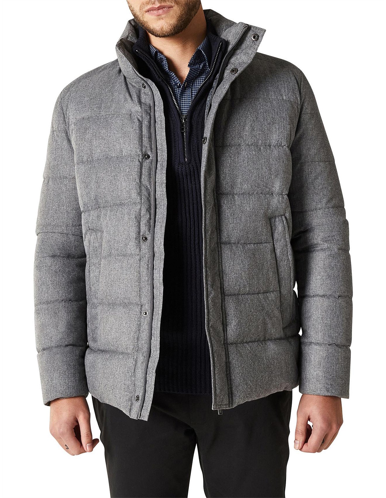 Politix Billie Puffer Bomber Jacket | David Jones