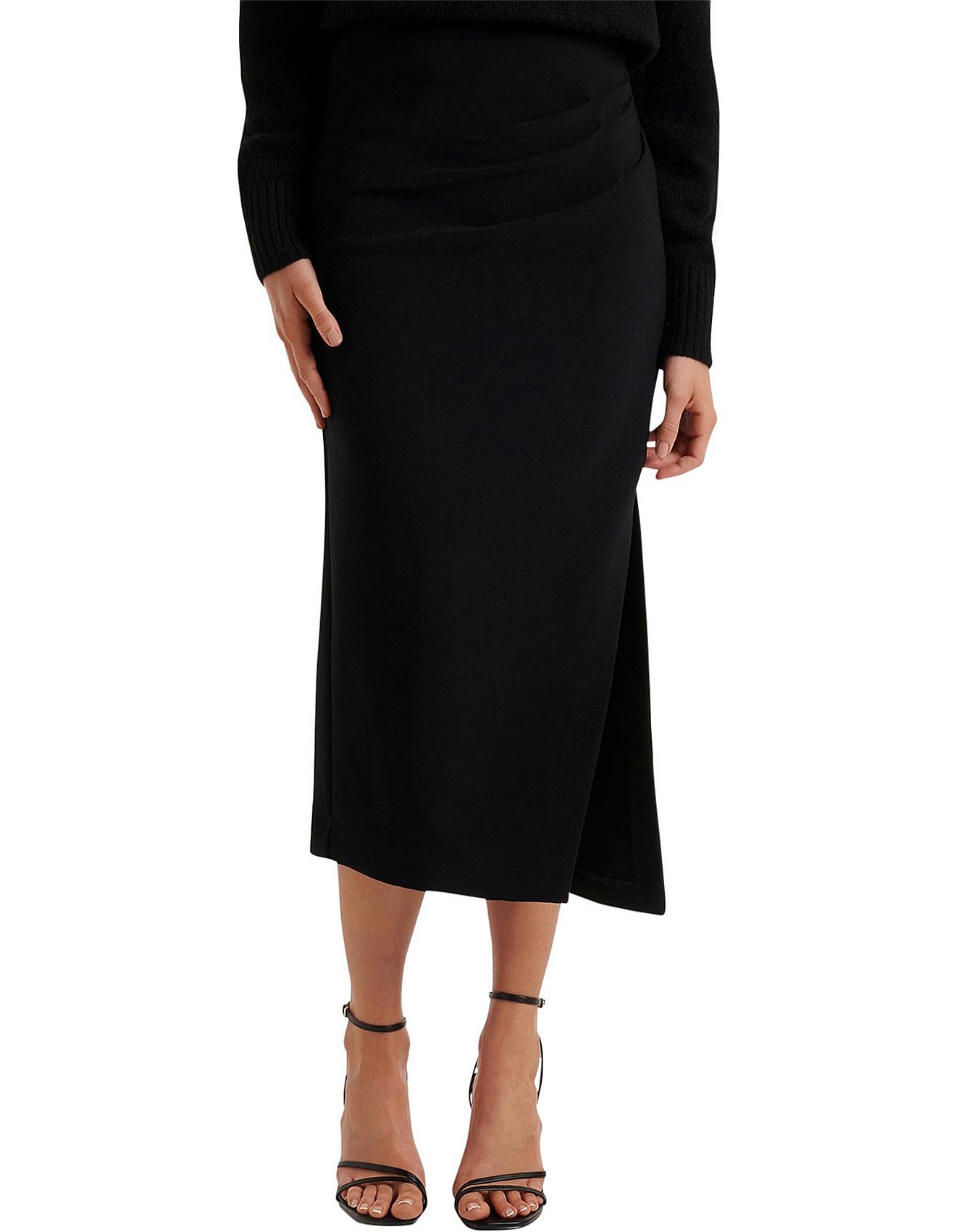 Forever New Heidi Split Midi Skirt | David Jones
