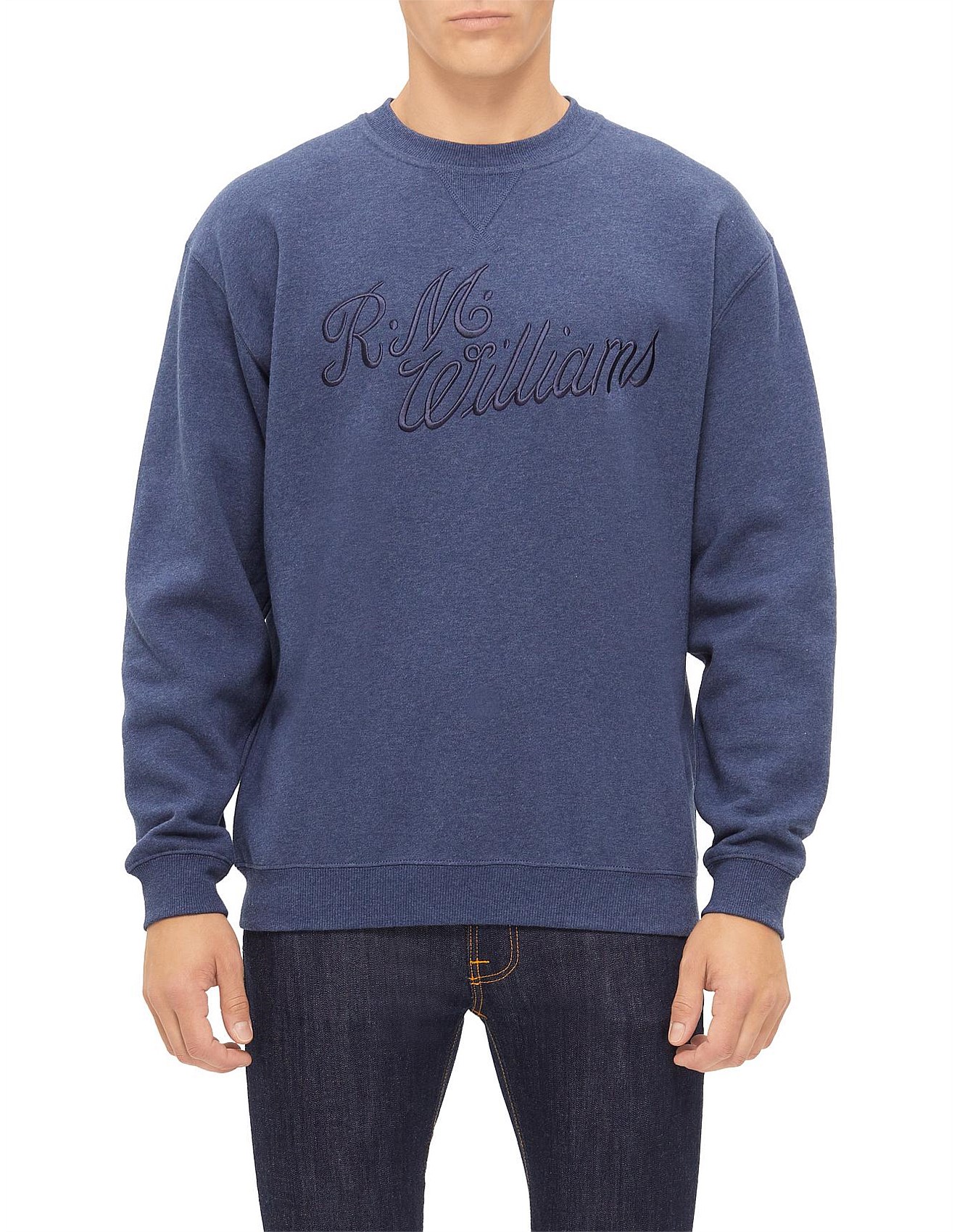 R.m. Williams R.m.w. Script Crew Neck | David Jones