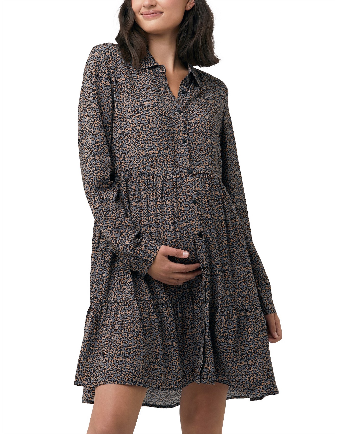 Ripe Maternity Abby Button Through Dress | David Jones
