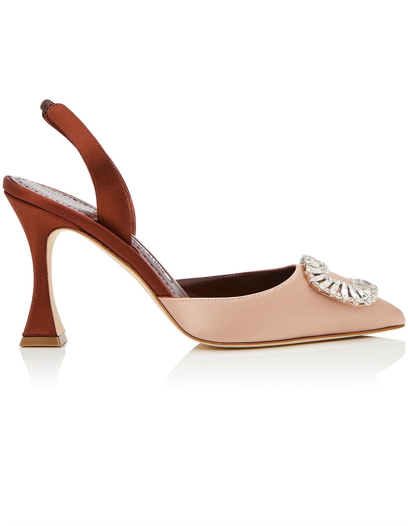 Manolo Blahnik Prietasli 90mm Sling Back | David Jones