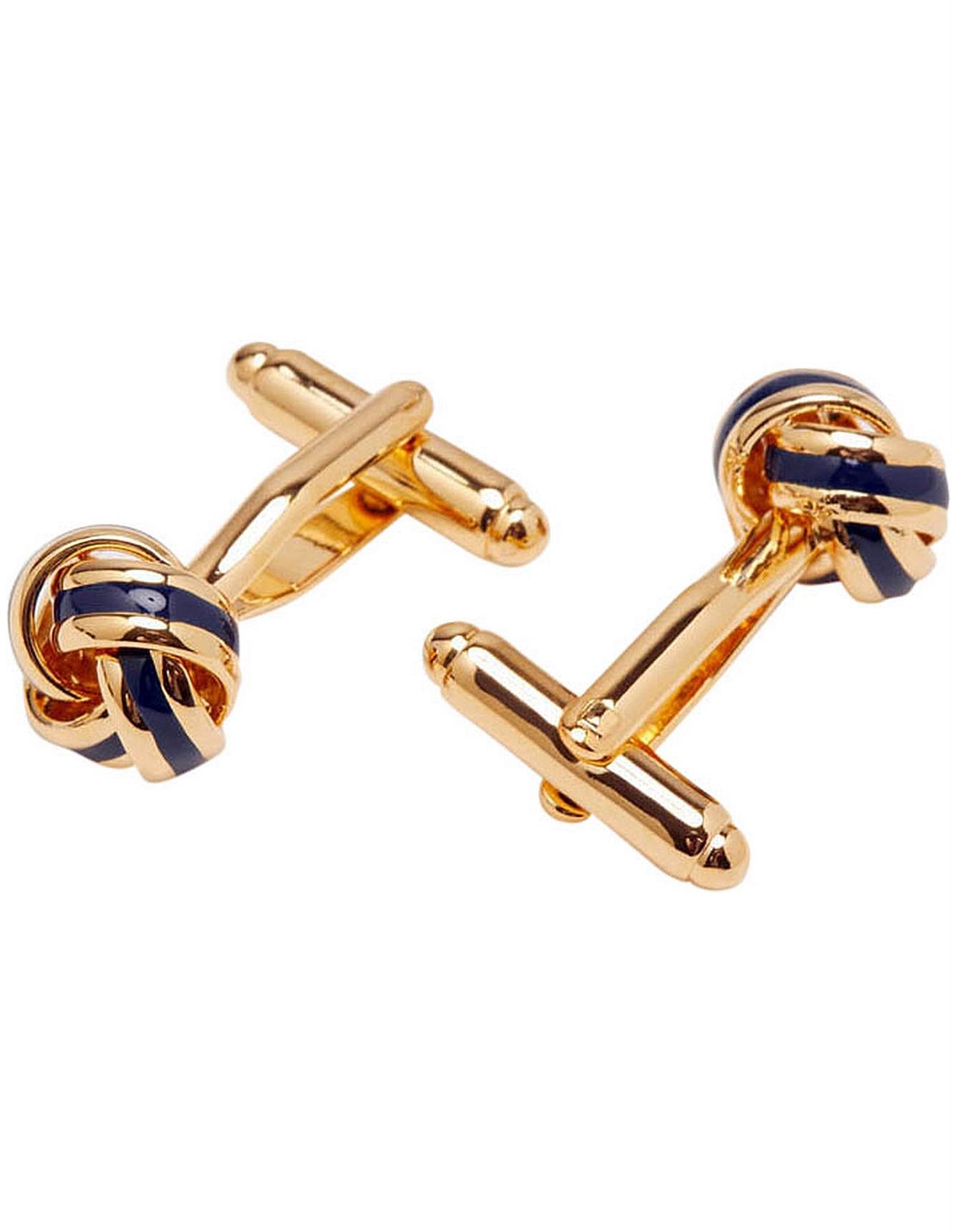 Oxford Gold Knot Cuff Link Set | David Jones