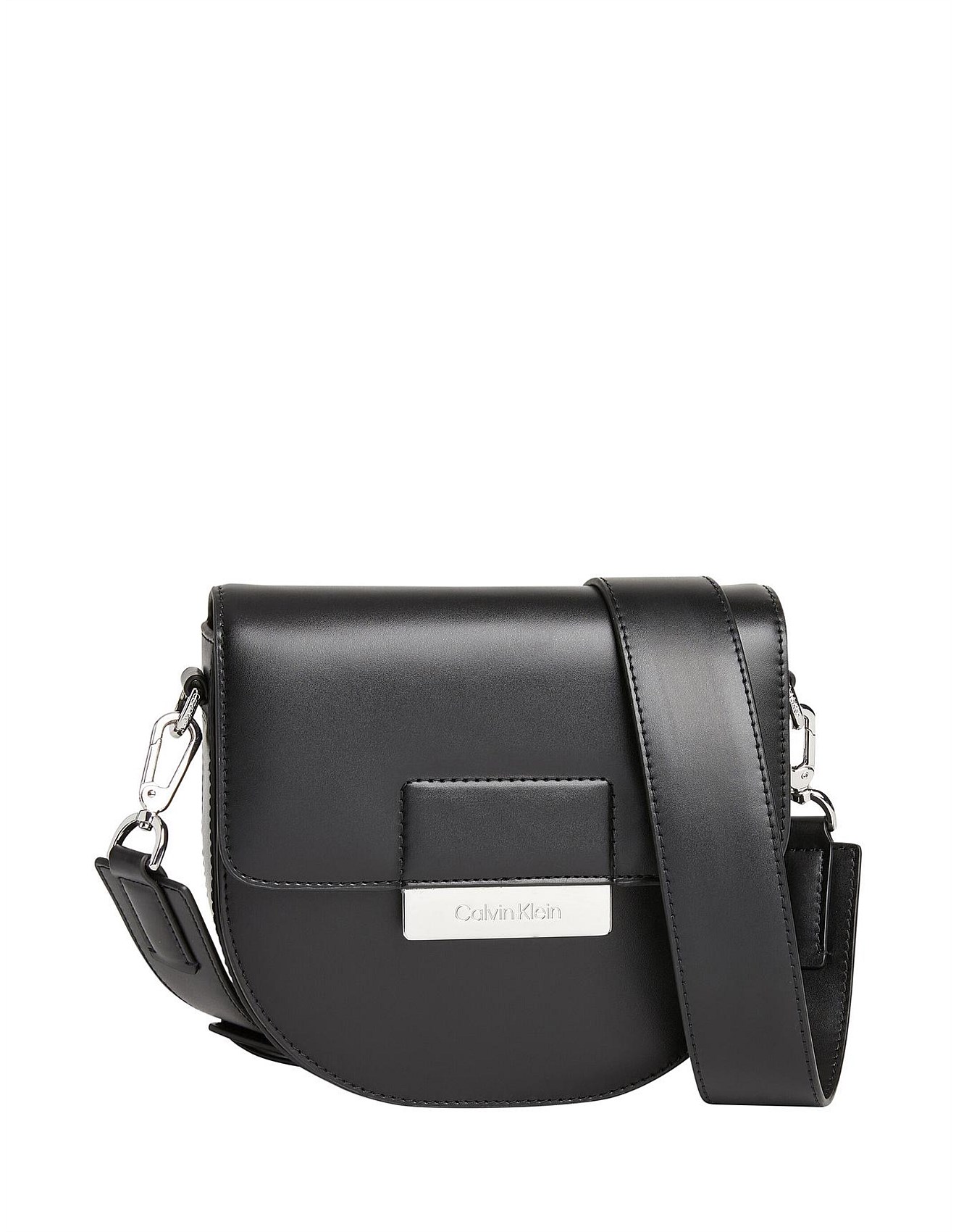 Calvin Klein Ck Core Small Crossbody Saddle Bag | David Jones