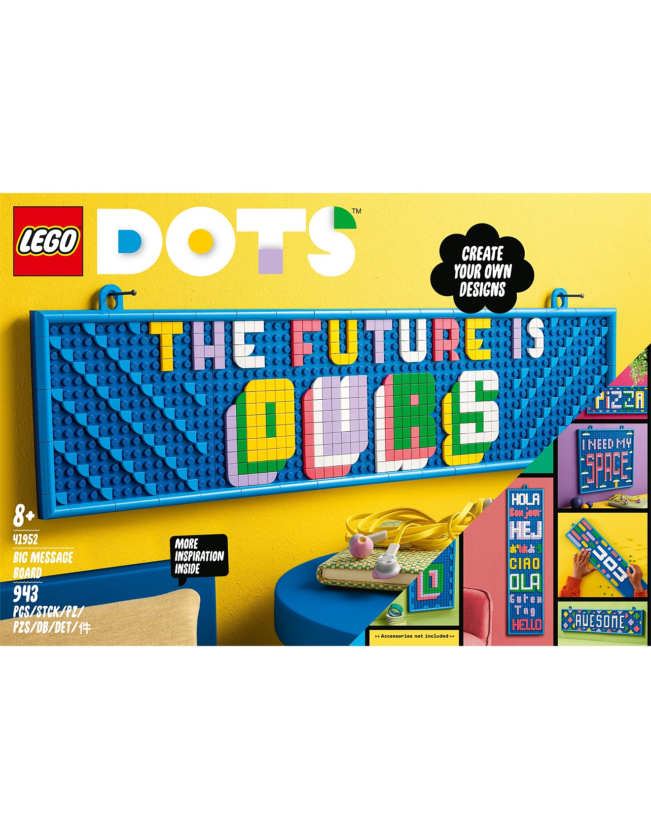 Lego Dots Big Message Board 41952 | David Jones