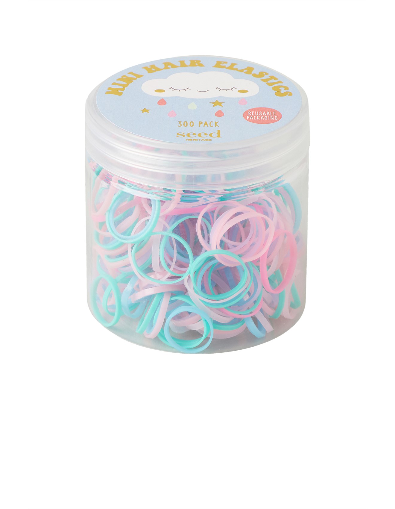 Seed Heritage Cloudy Mini Elastics | David Jones