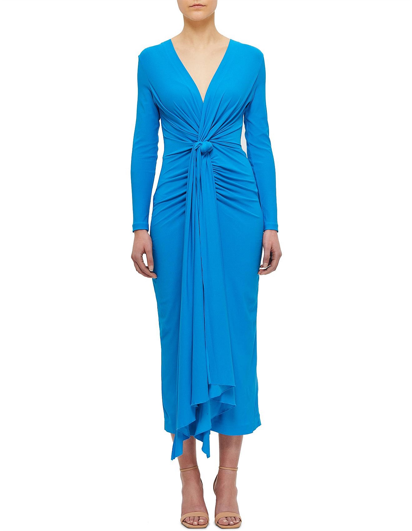 Solace London Lorena Midi Dress Azure | David Jones