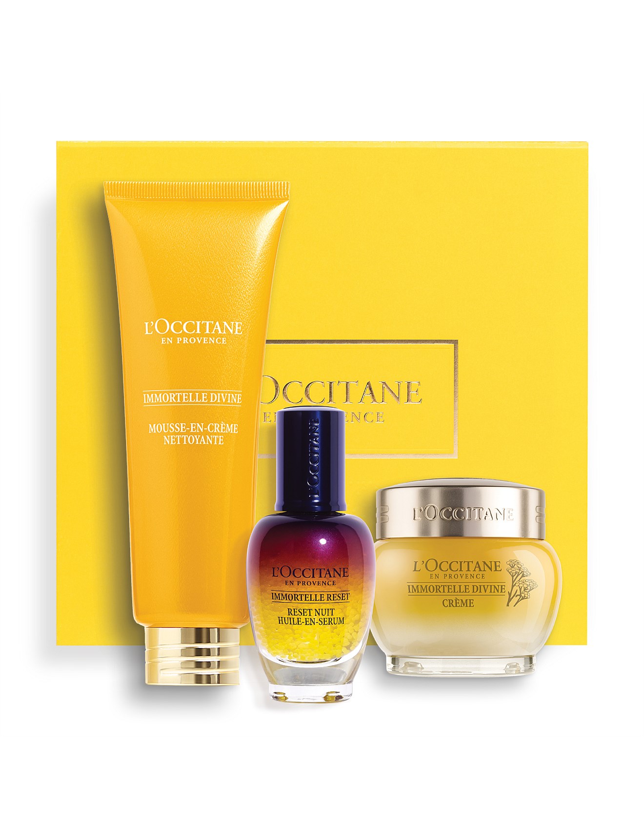 L'occitane Immortelle Routine Gift Set | David Jones