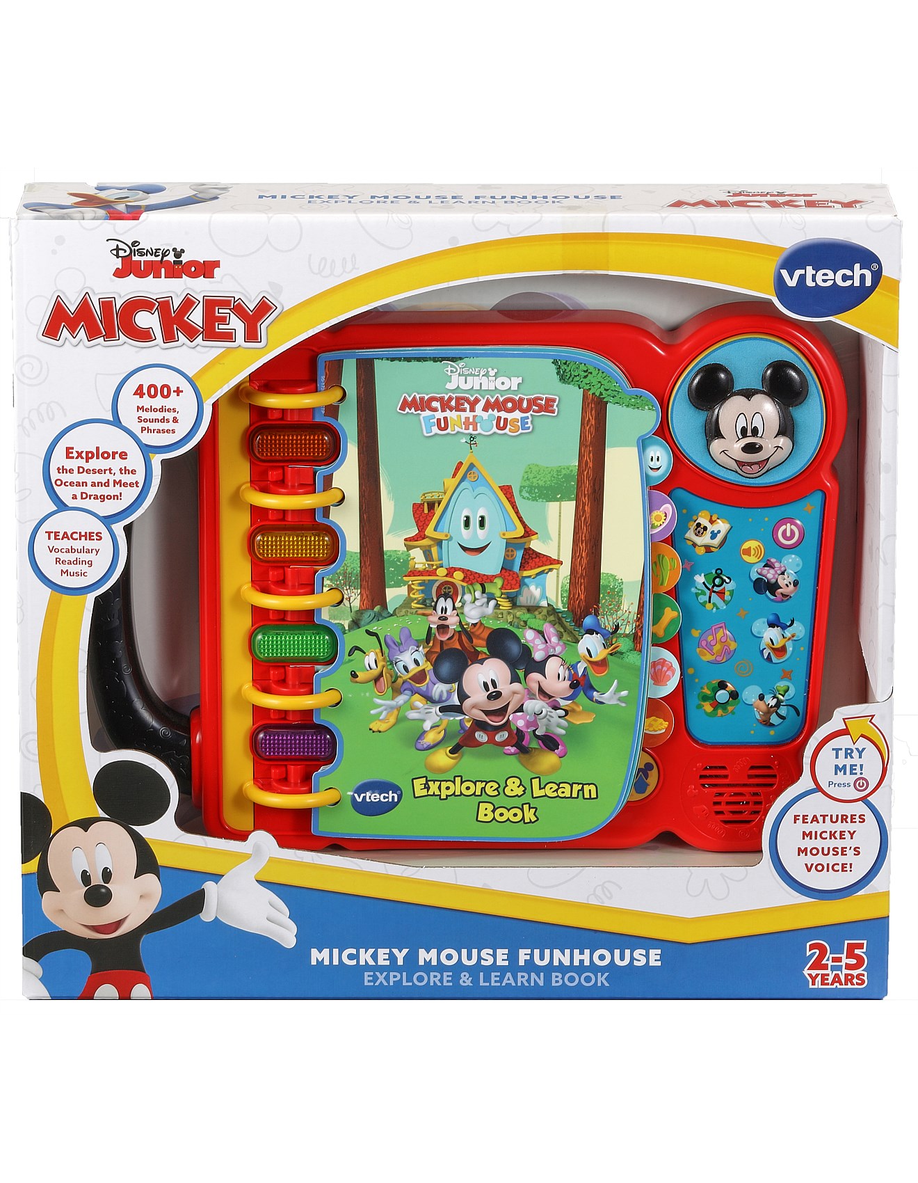 Vtech Disney Junior Mickey Learning Book | David Jones