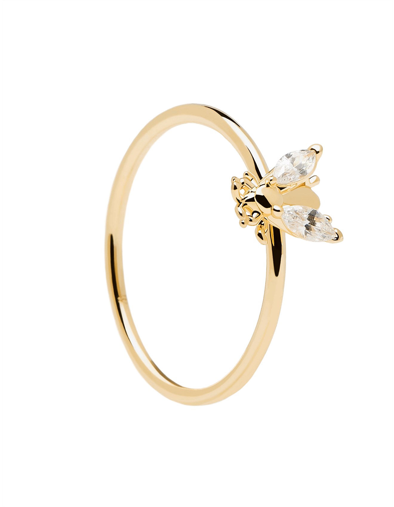 Pdpaola Buzz Gold Ring | David Jones