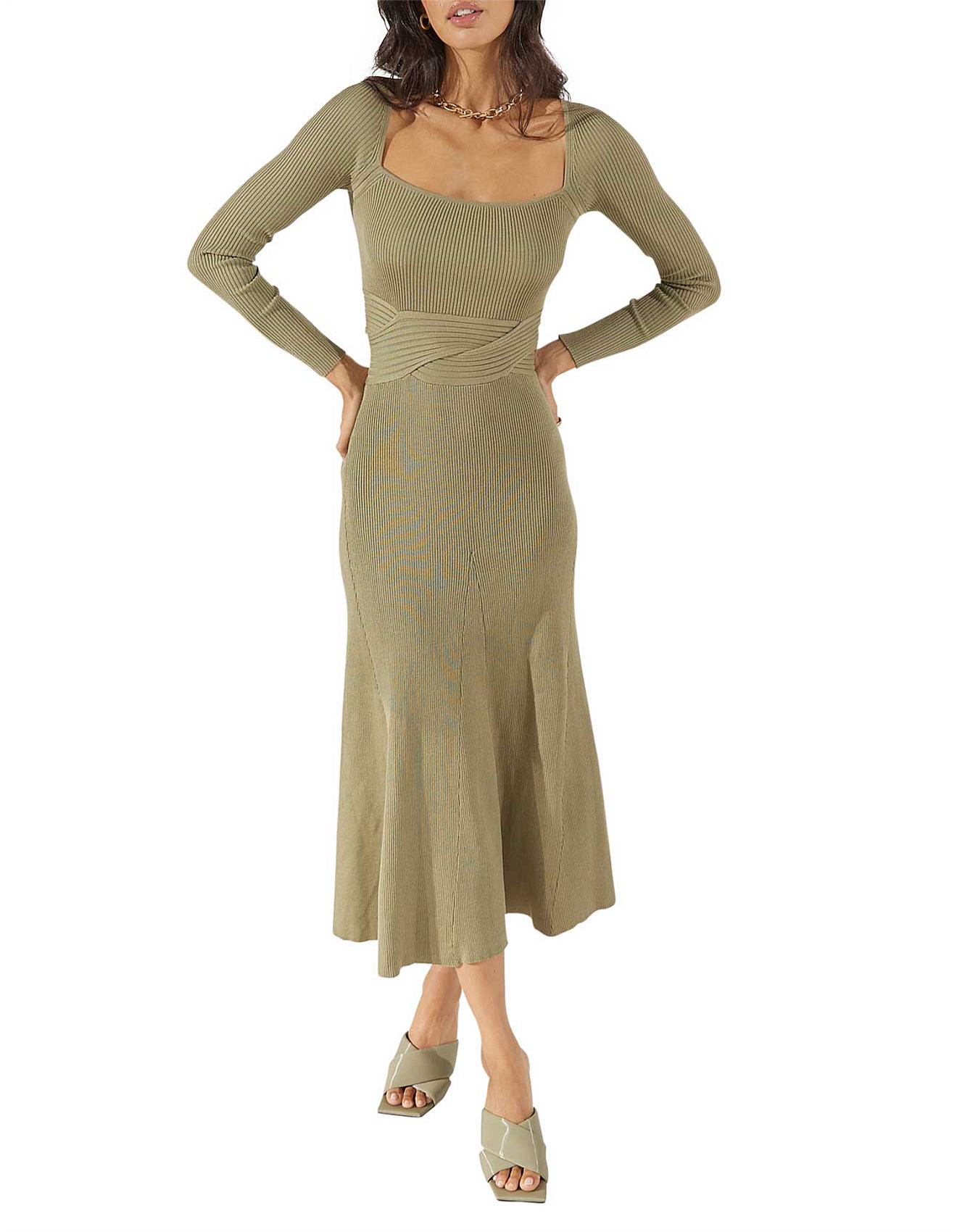 Sovere Inertia Knit Midi Dress | David Jones