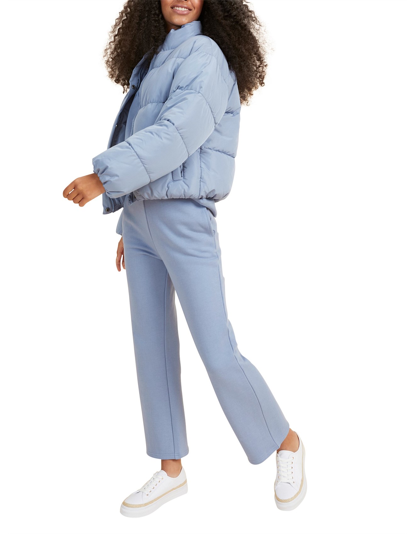 Seed Heritage Crop Puffer Jacket | David Jones