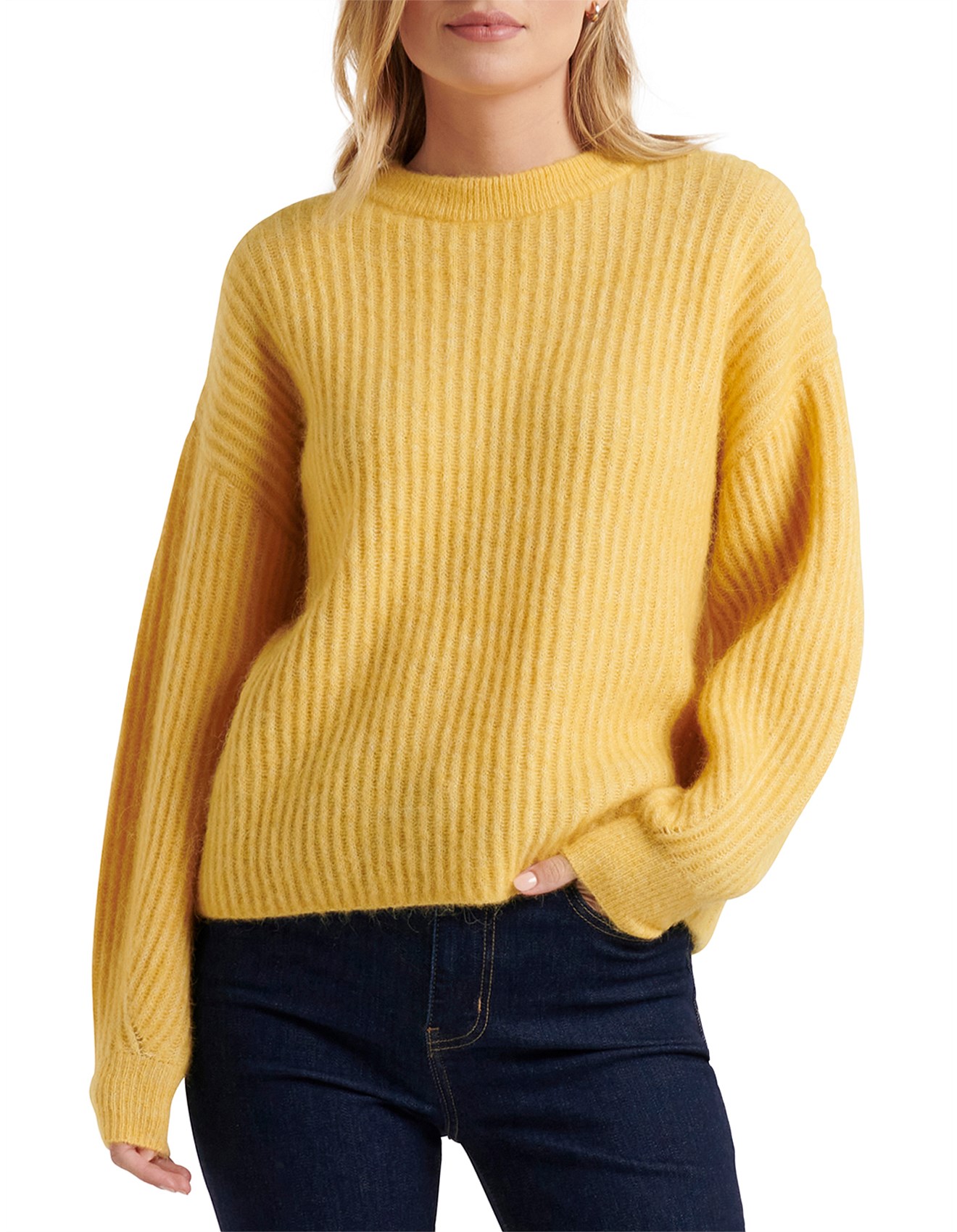 Forever New Robbie Rib Knit Jumper | David Jones