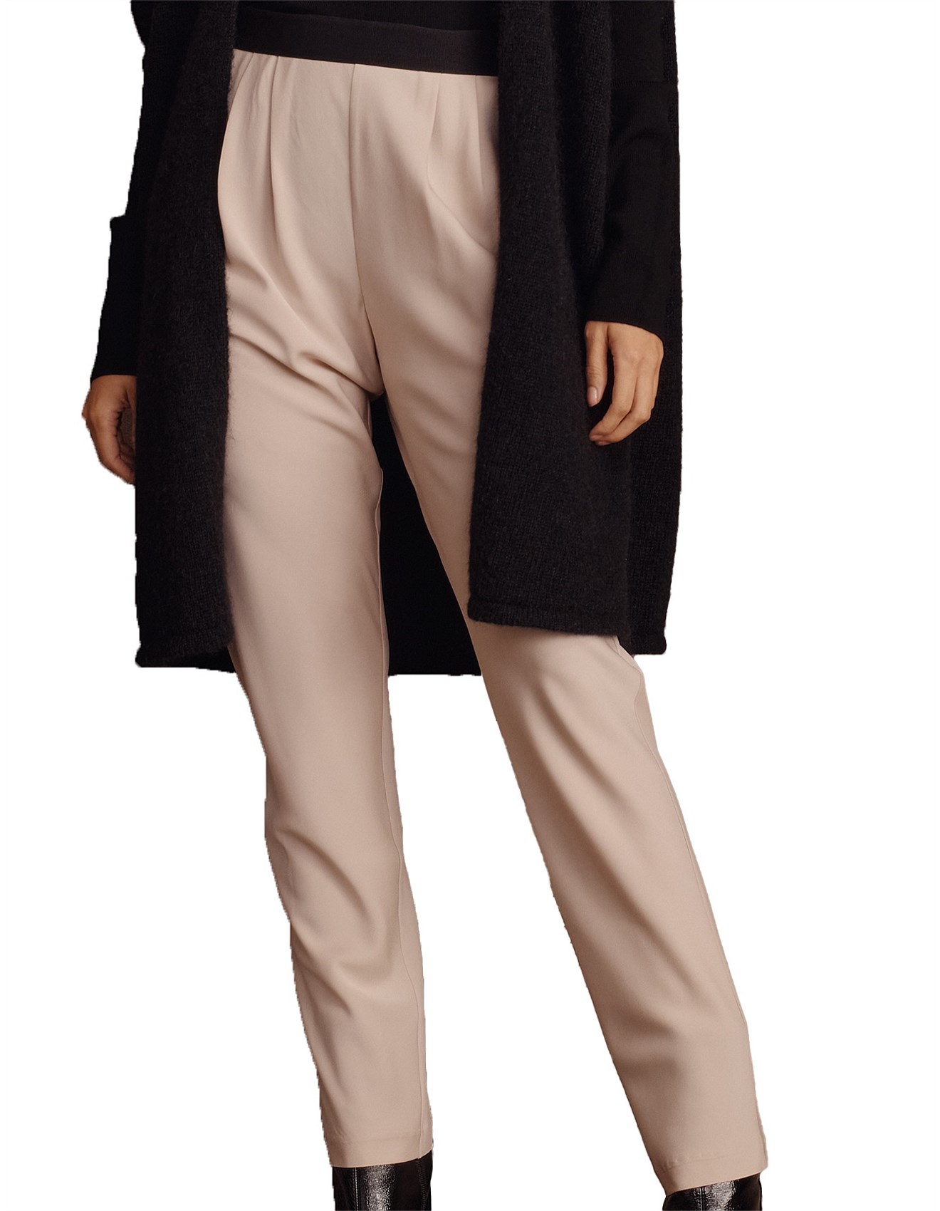 Willow Seton Stretch Silk Pant | David Jones