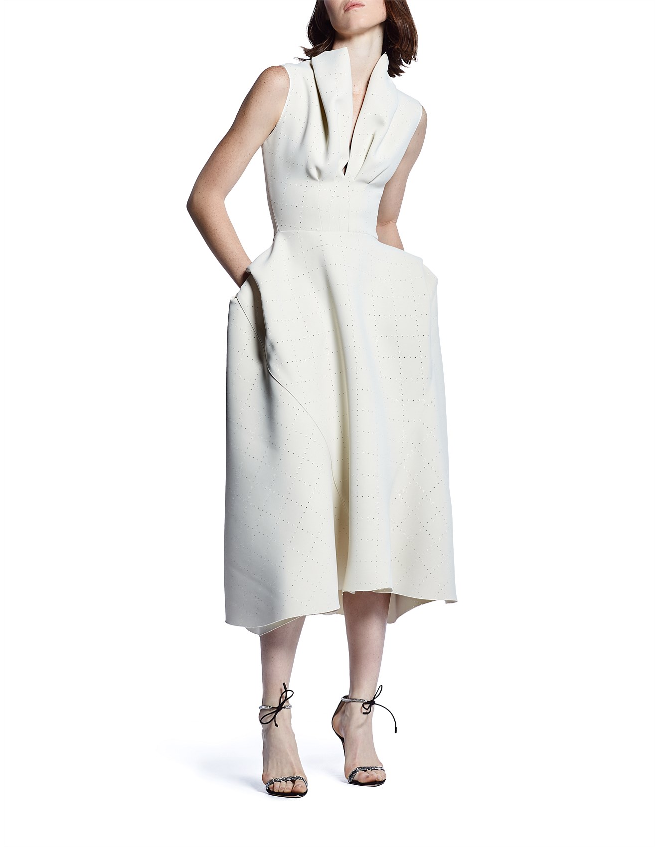 Maticevski Upton Dress Plaster Puncture | David Jones