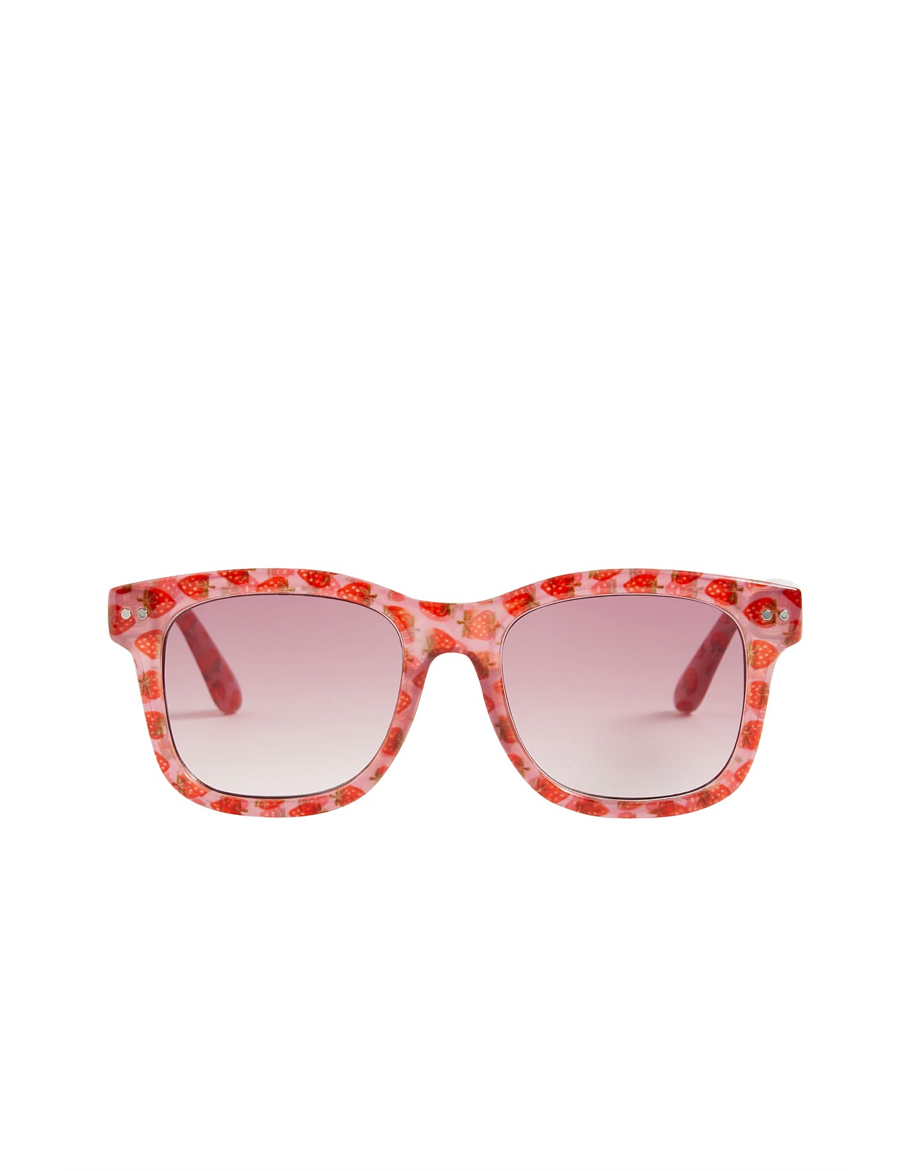 Seed Heritage Strawberry Print Waymax Sunglasses | David Jones