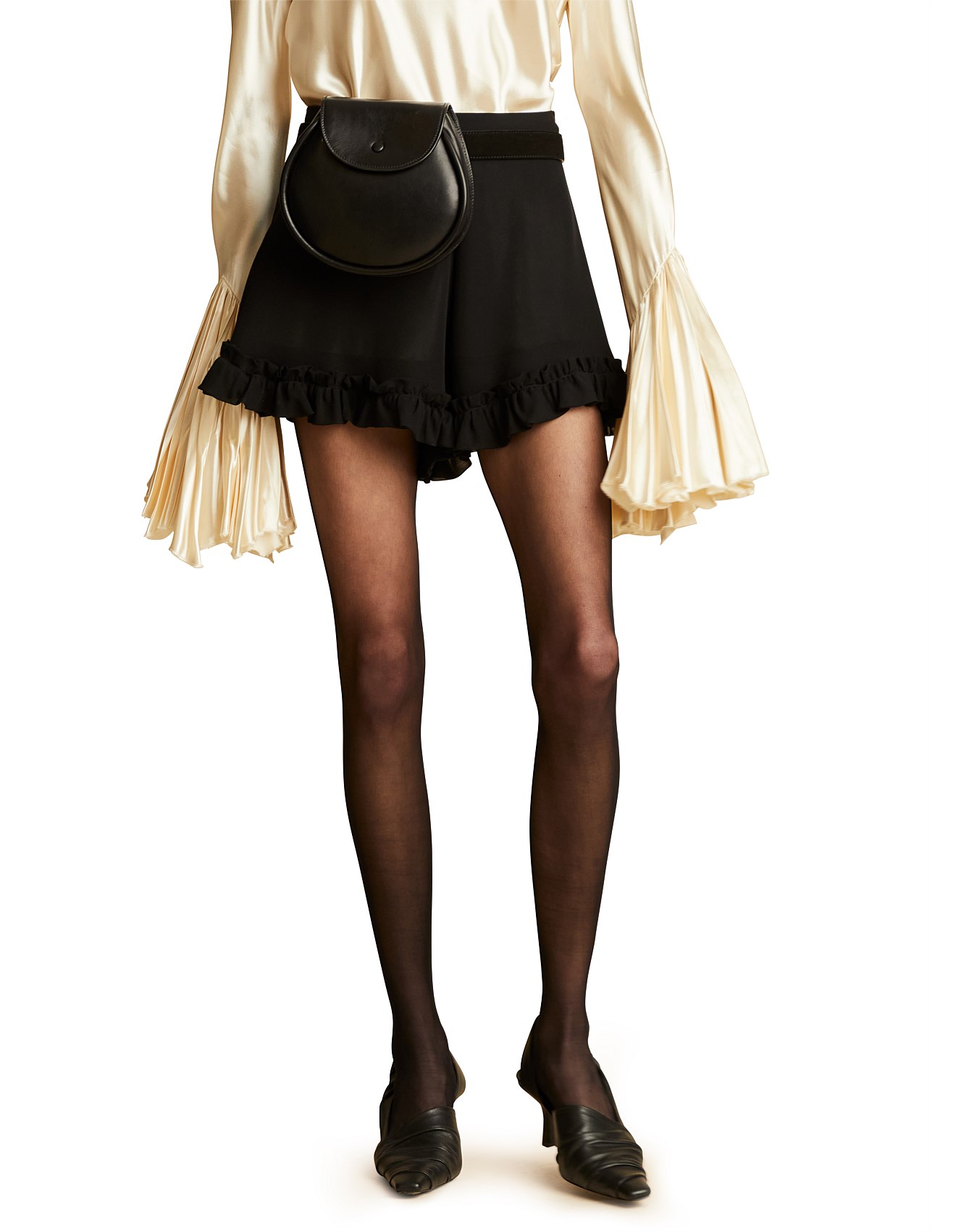 Khaite Rory Short Black | David Jones