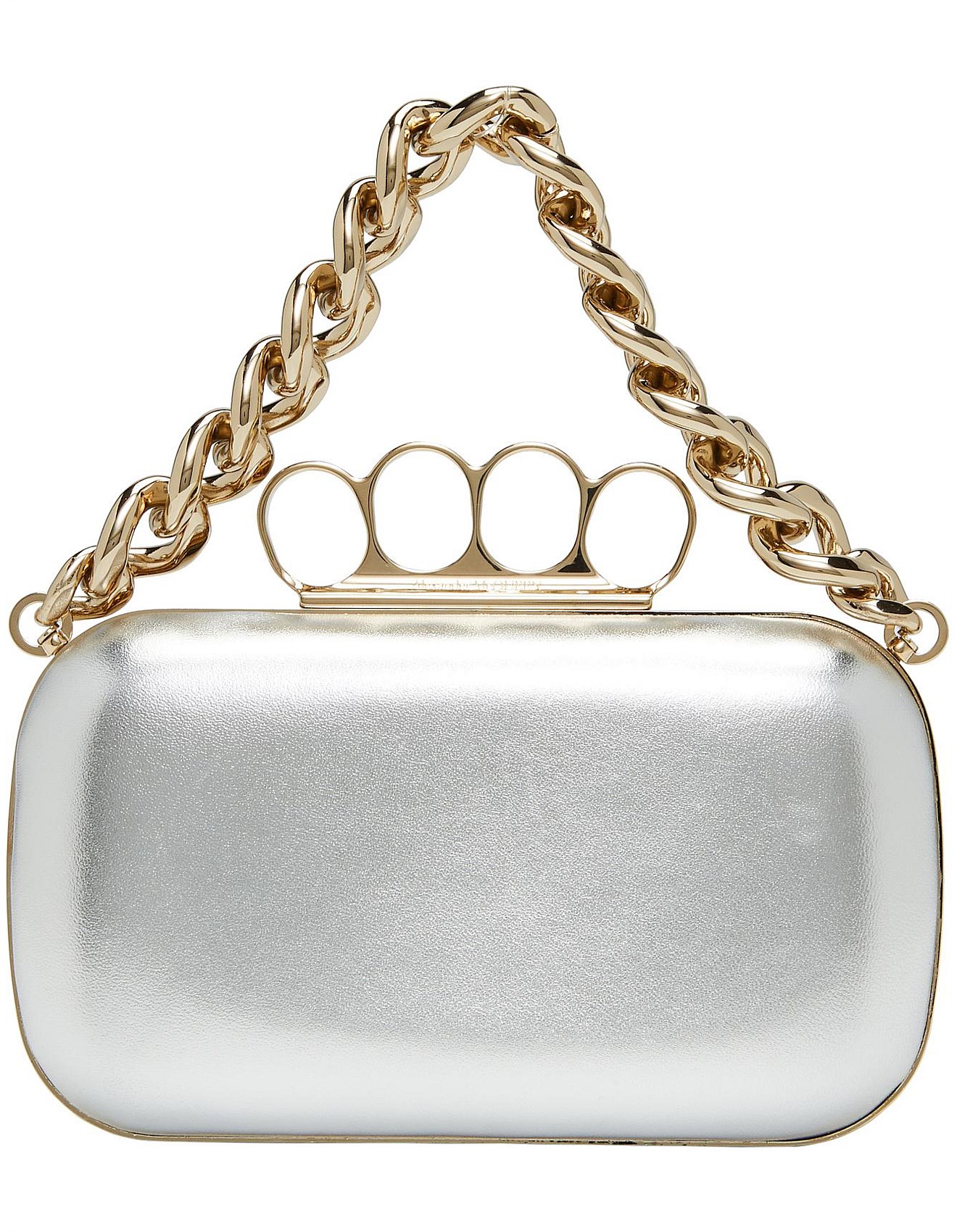 Alexander Mcqueen Four Ring Clutch | David Jones