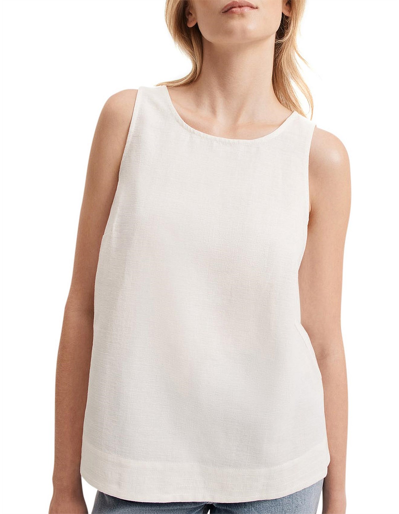 Country Road Hem Detail Tank | David Jones