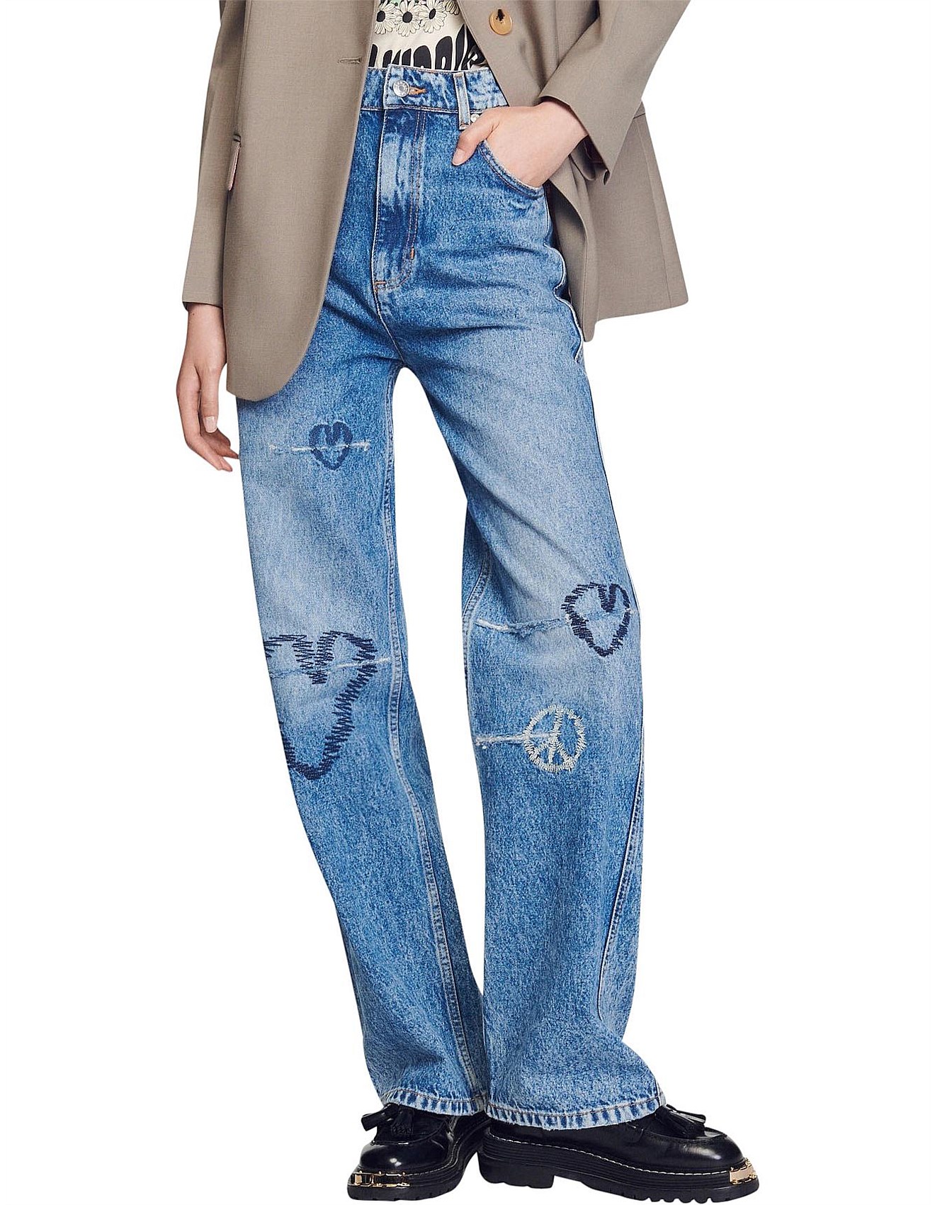 Sandro Paris Patty Jeans | David Jones