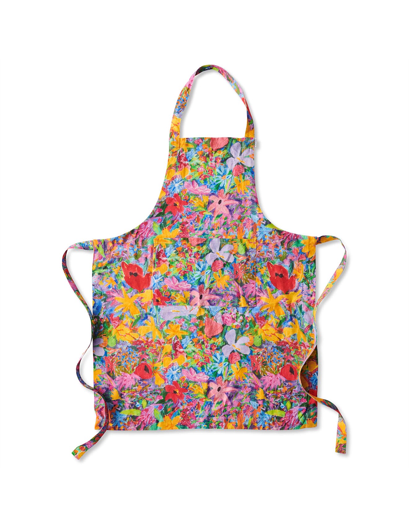 Kip & Co Kip&co X Ken Done Butterfly Dreams Linen Apron | David Jones