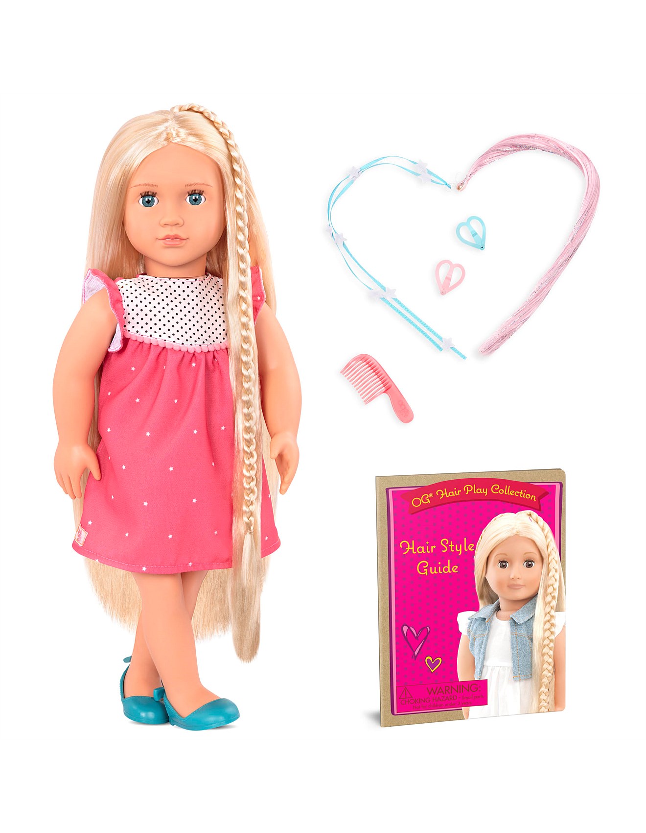 Our Generation Hair Grow Doll, Hayley | David Jones