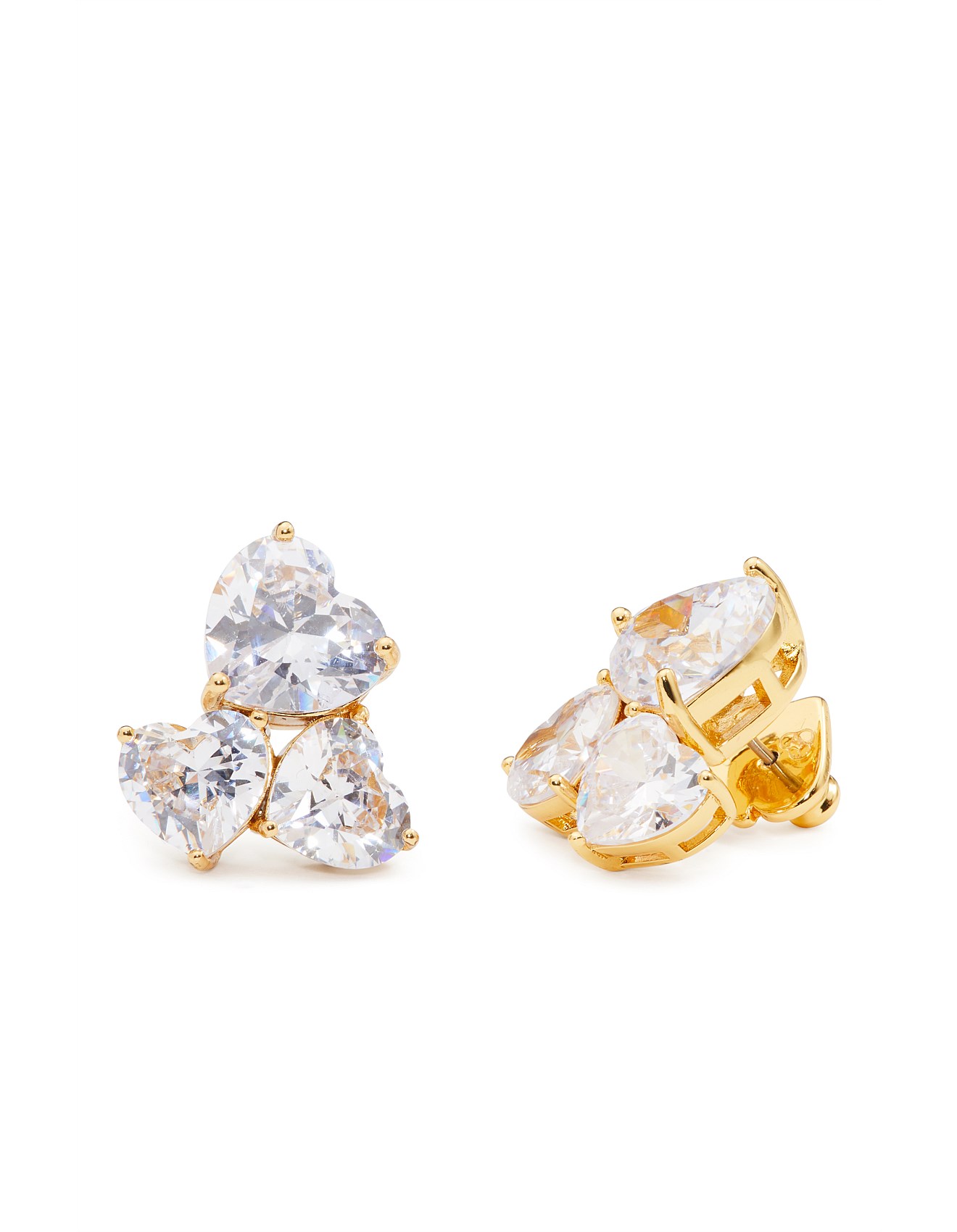 Kate Spade New York Heart Cluster Studs | David Jones