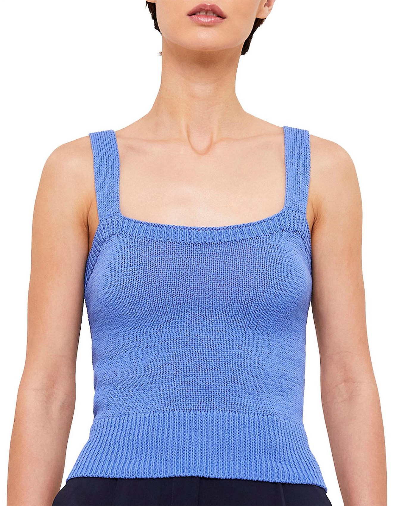 Saba Tina Tape Yarn Tank | David Jones