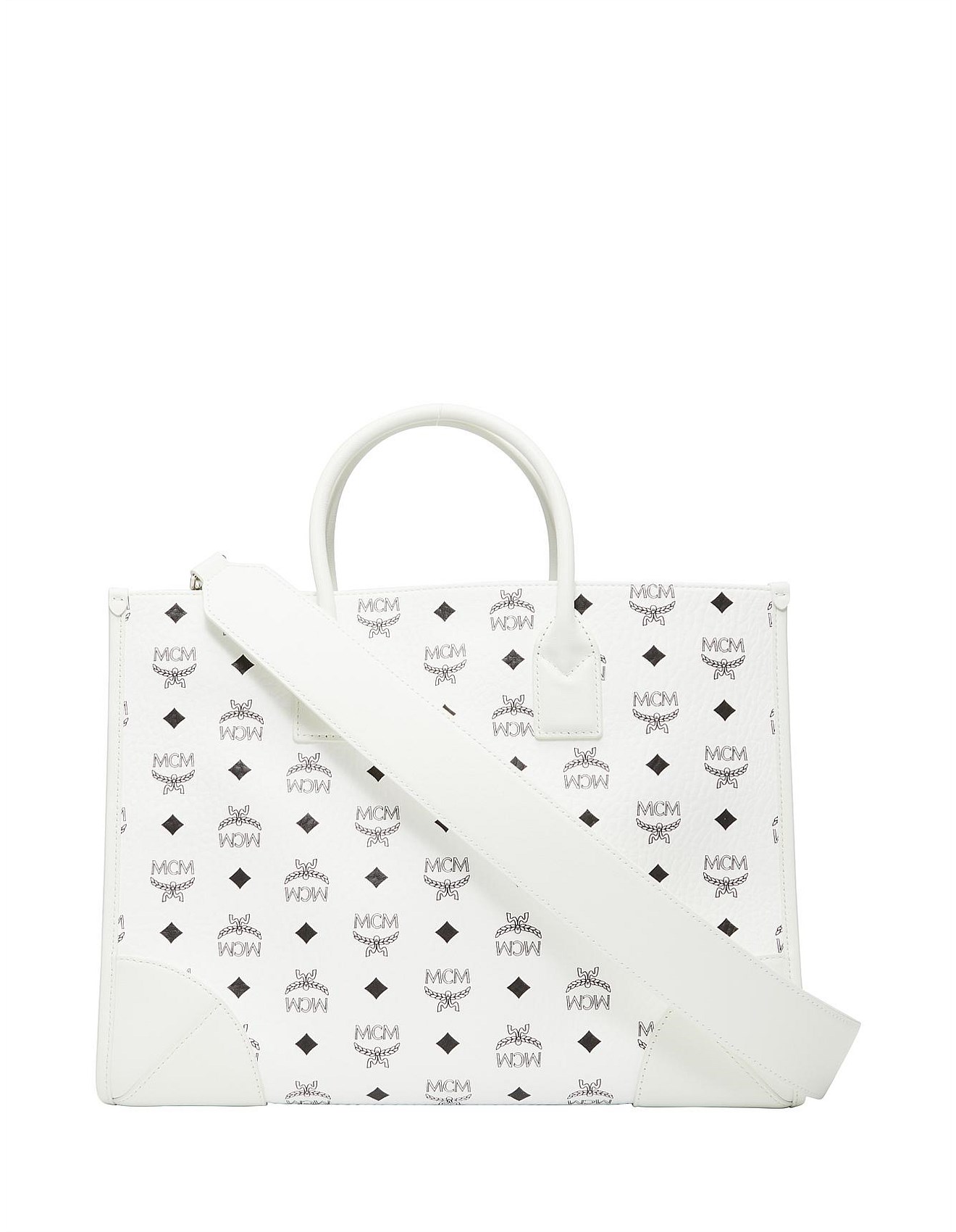 Mcm Munchen Tote Large Mono | David Jones