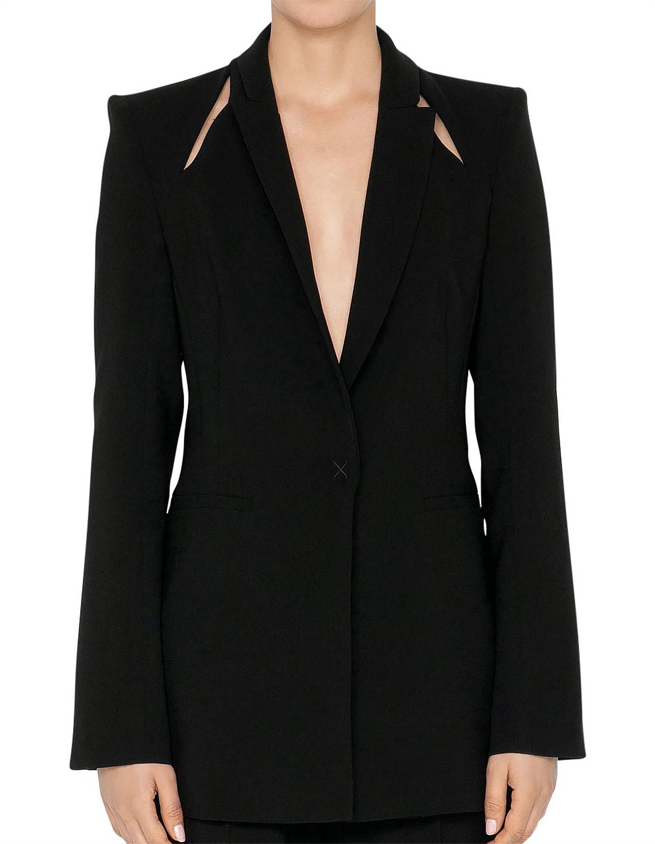 Cue Cut Out Blazer | David Jones