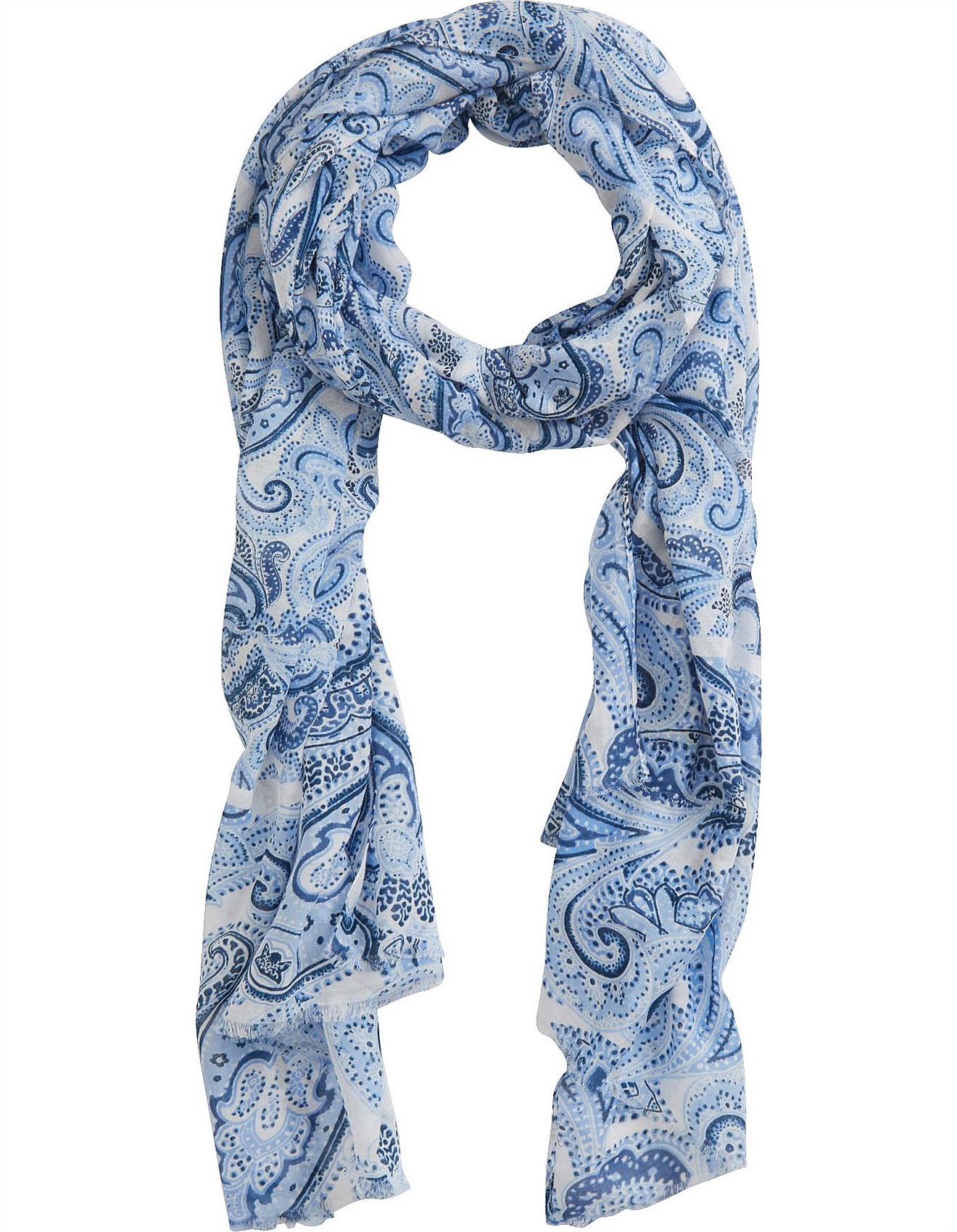 Witchery Paisley Print Scarf | David Jones