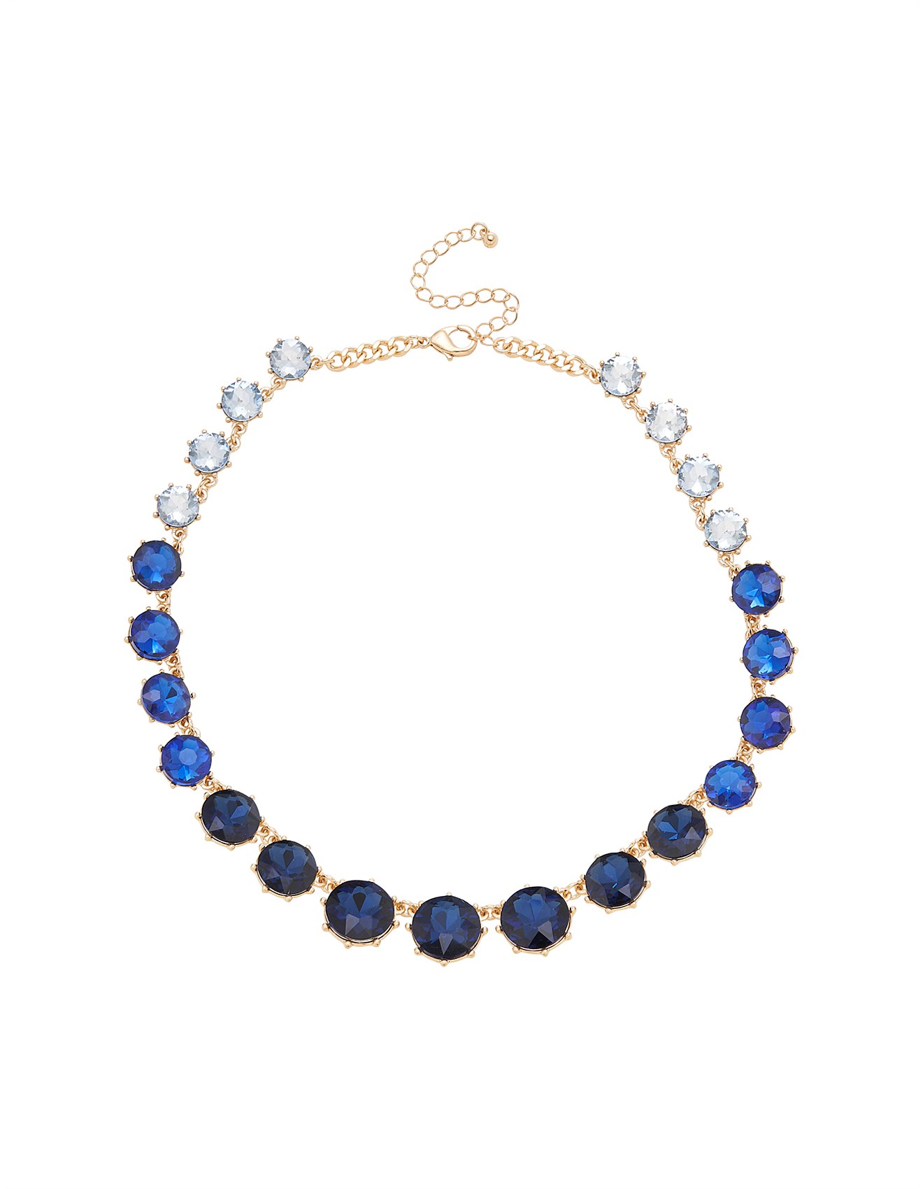 Amelie Classic Stone Set Necklace | David Jones