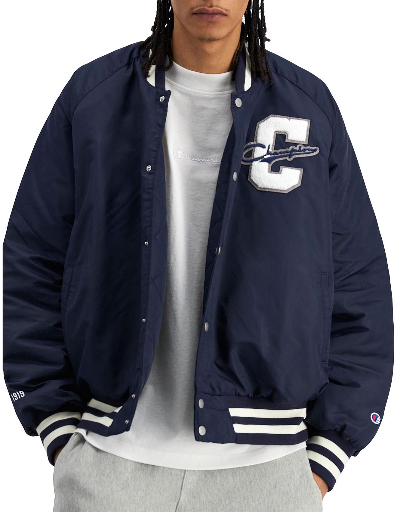 Champion Letterman Jacket | David Jones