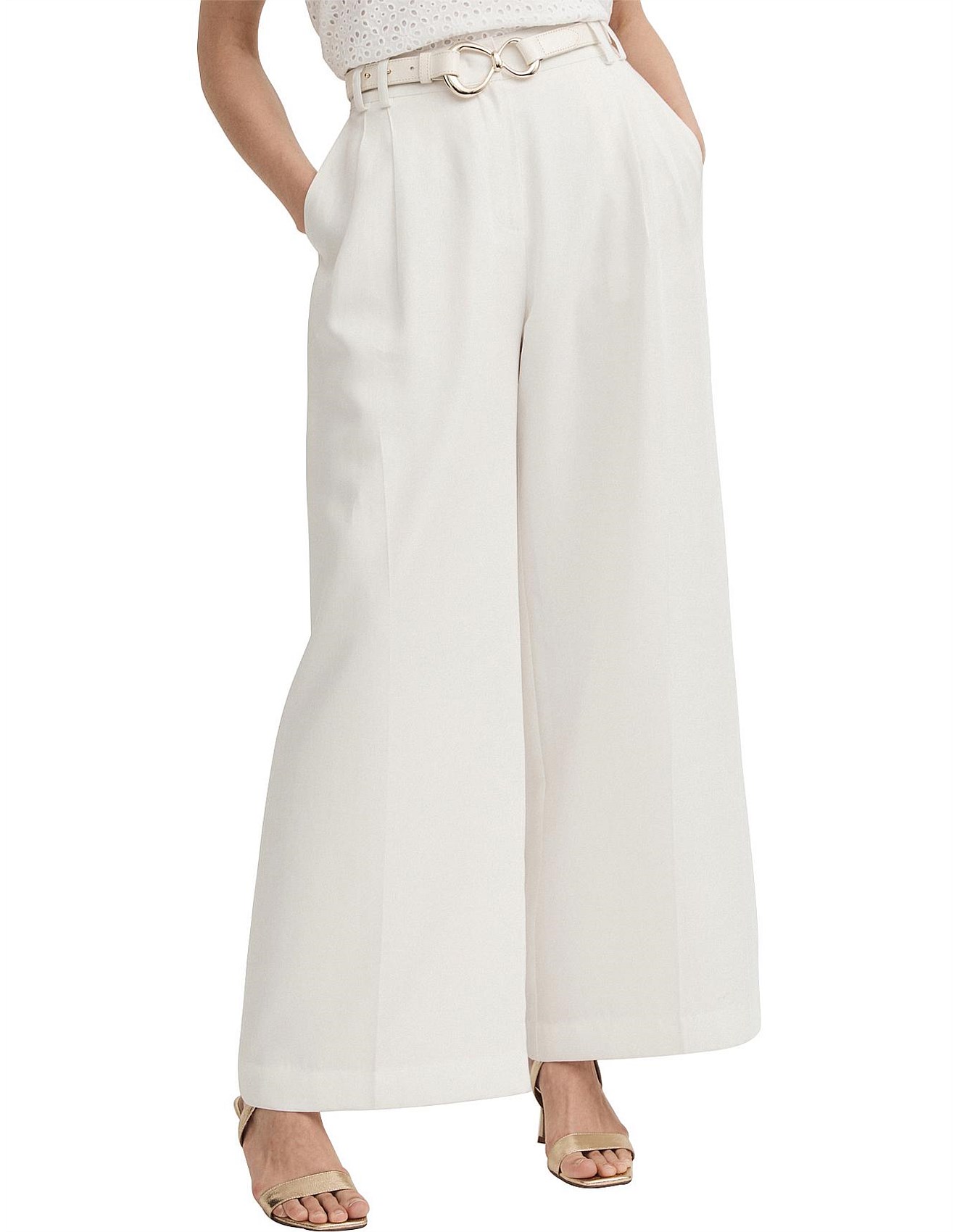 Witchery Pleat Detail Trouser | David Jones