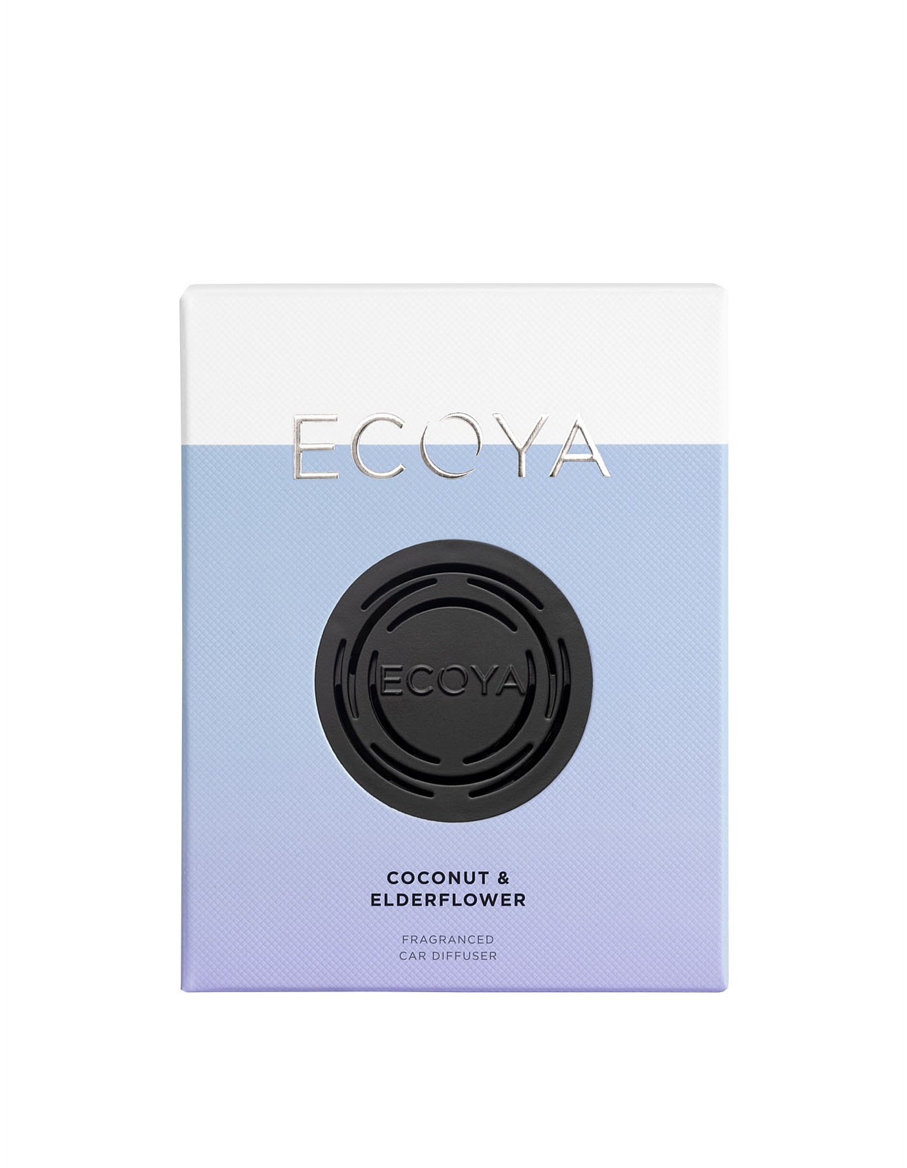 Ecoya Coconut & Elderflower Car Diffuser 38g | David Jones