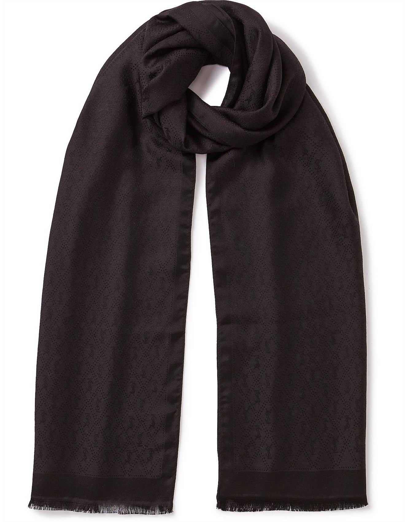 Saint Laurent Scarf Monogramme Ysl | David Jones