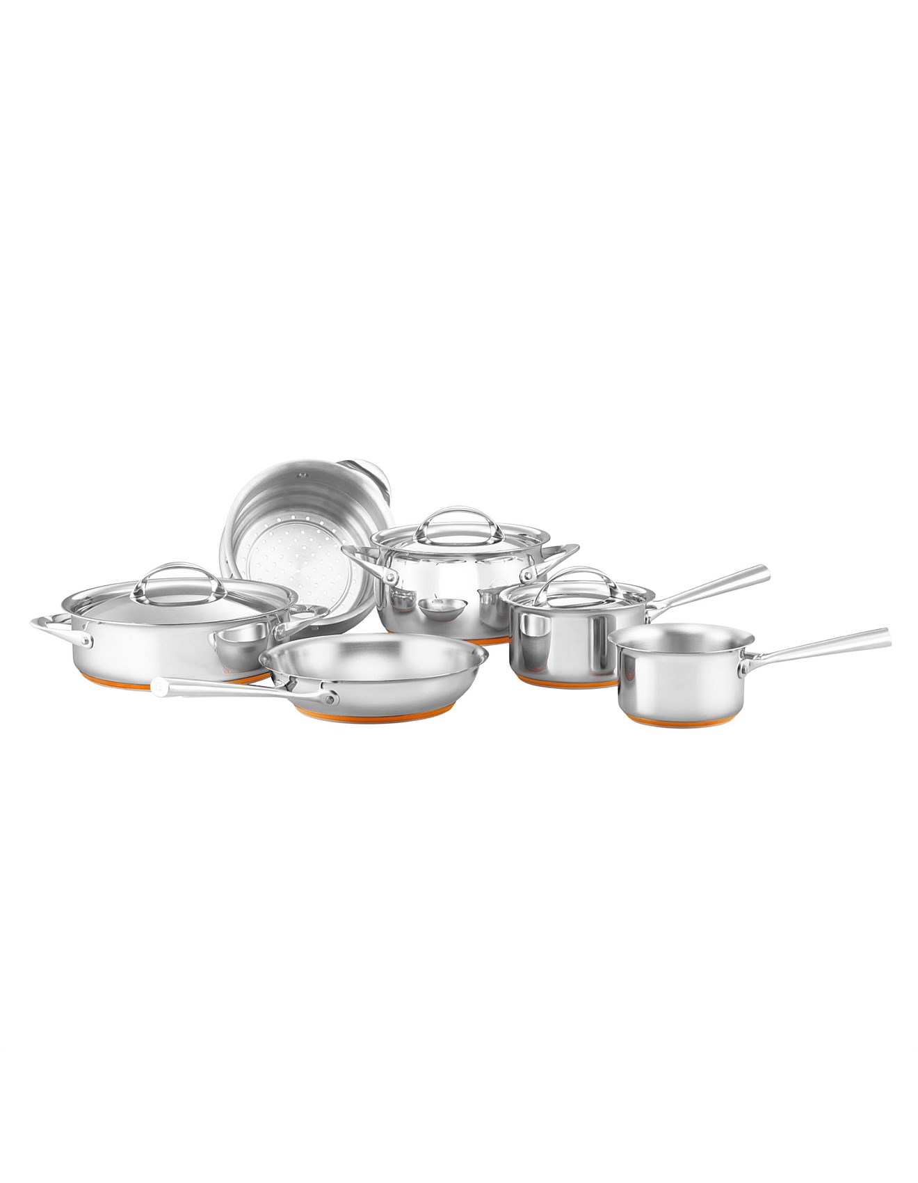 Essteele Per Vita Copper Base Stainless Steel Induction 6 Piece ...