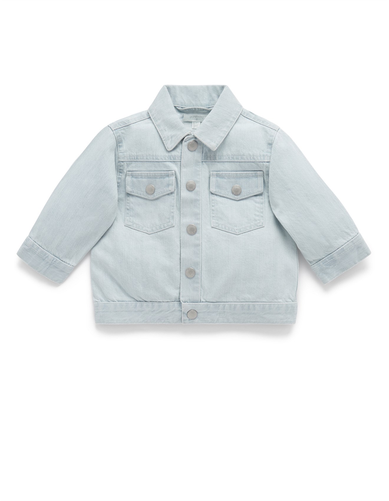 Purebaby Faded Denim Jacket | David Jones