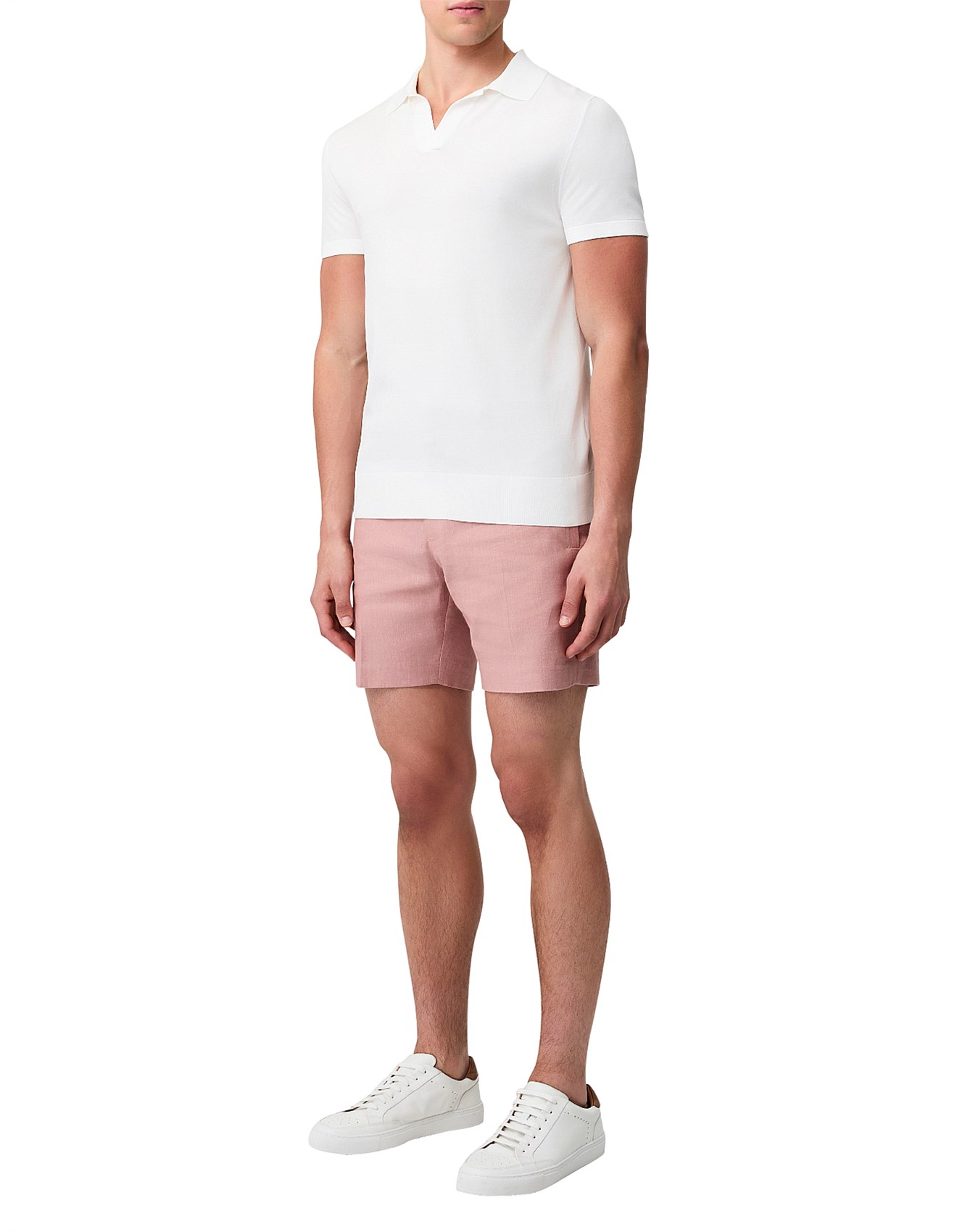 Calibre Musk Linen Short | David Jones