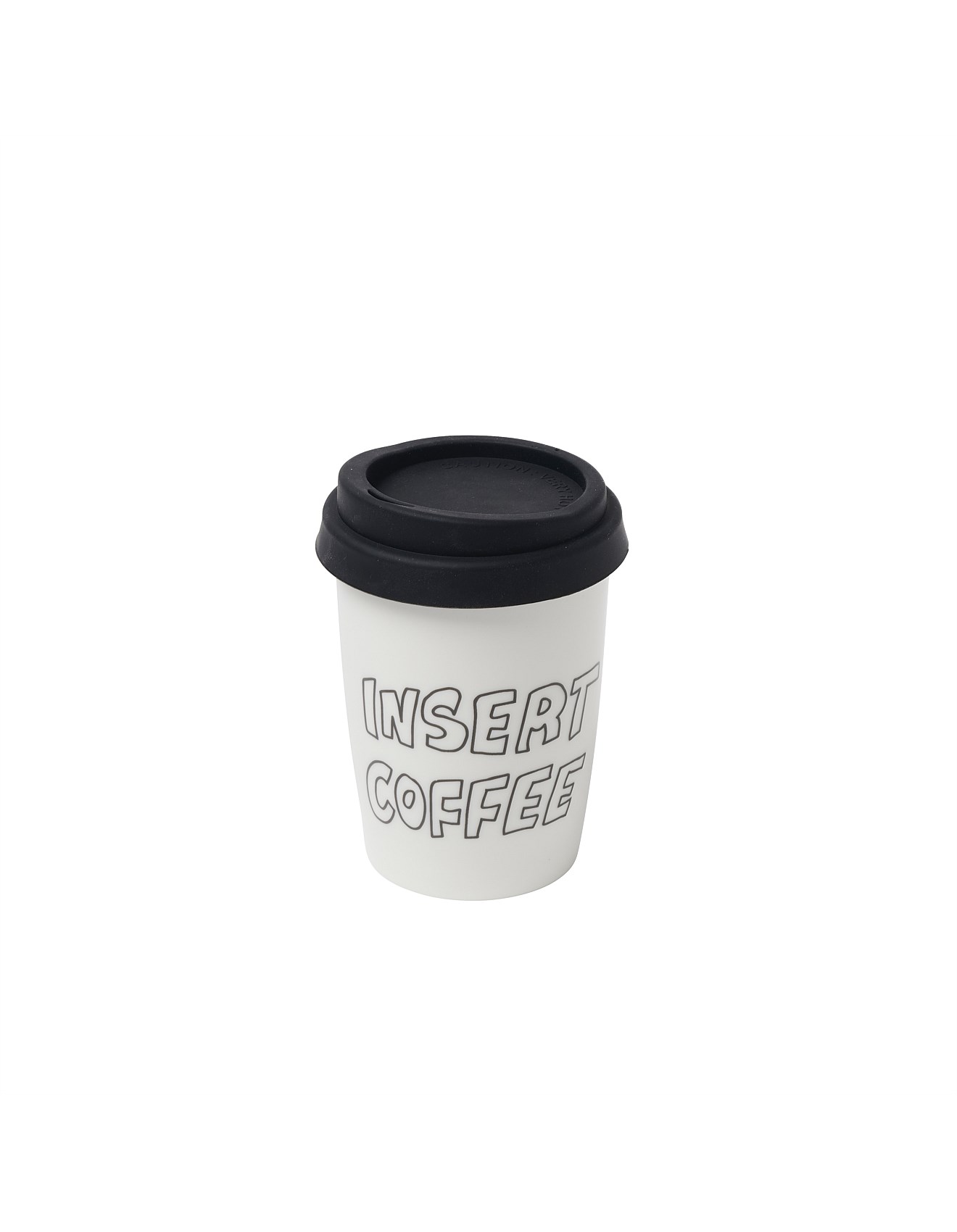 In the Roundhouse Insert Coffee Travel Coffee Cup | David Jones
